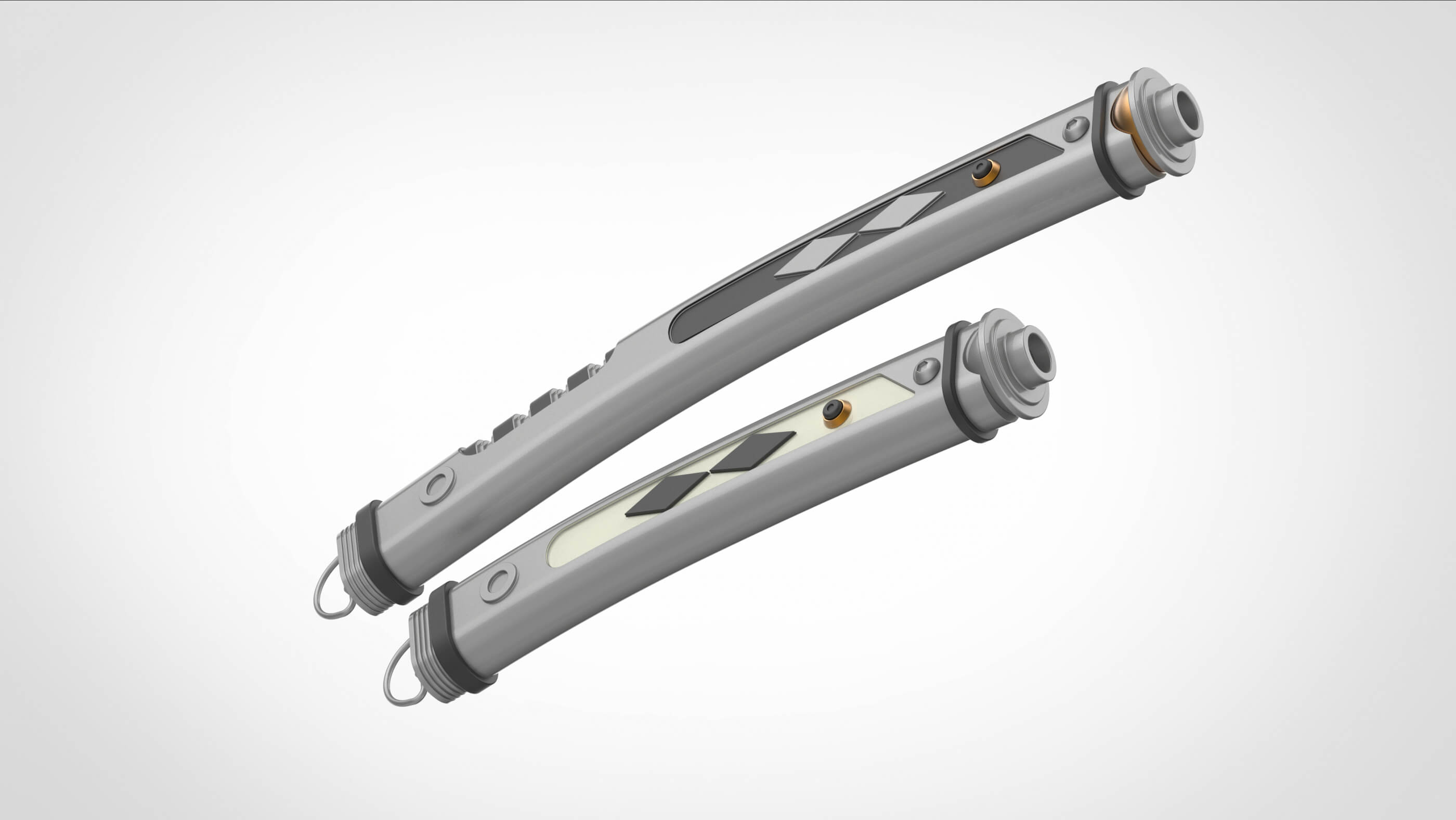 Ahsoka Tano Lightsaber 3D Print Model by vetrock