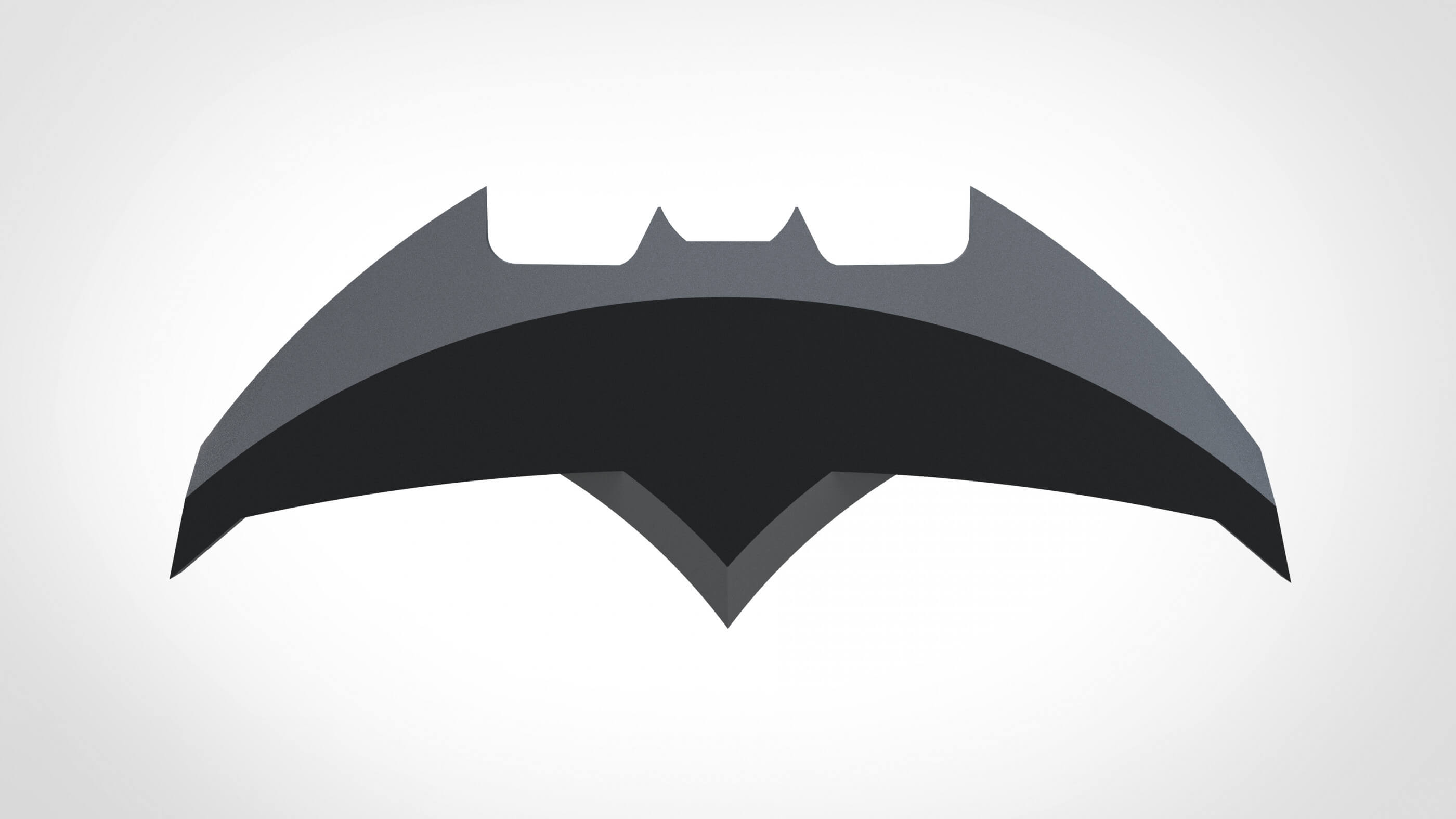 Black And White Batman Symbol