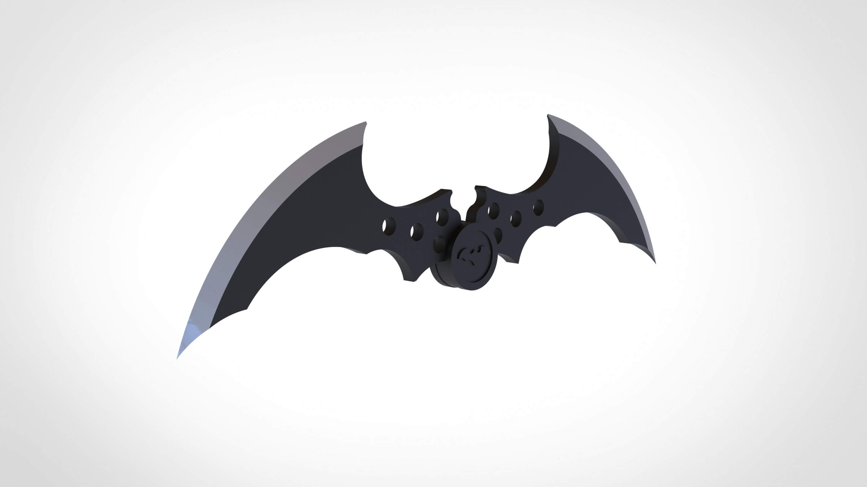 Batarang From Batman Arkham City - 3D Model by vetrock