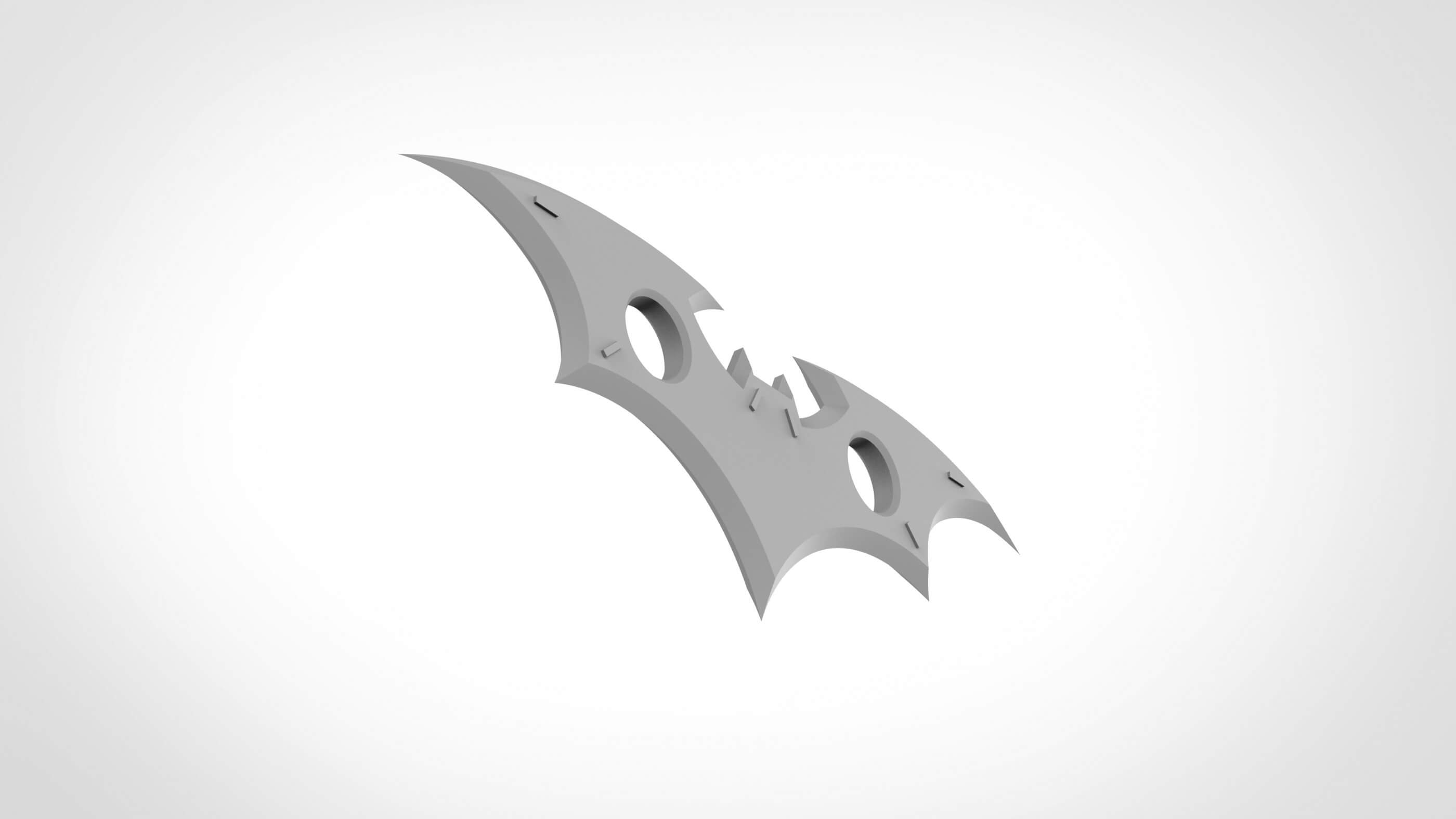 Batarangs From Batman The Telltale Series - 3D Model by vetrock