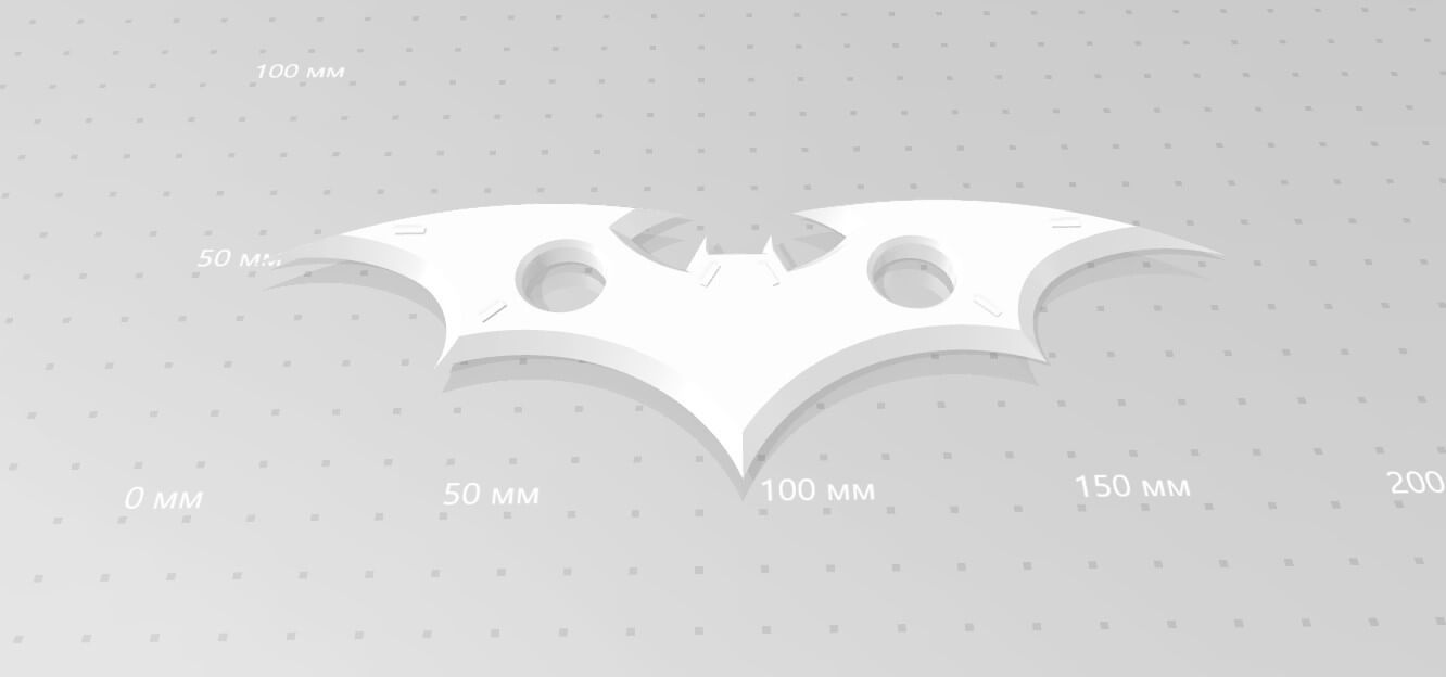 Batarangs From Batman The Telltale Series - 3D Model by vetrock