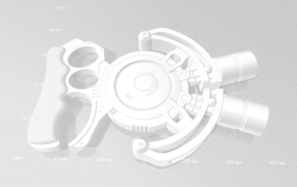 Line Launcher from Arkham City - 3D Model by vetrock