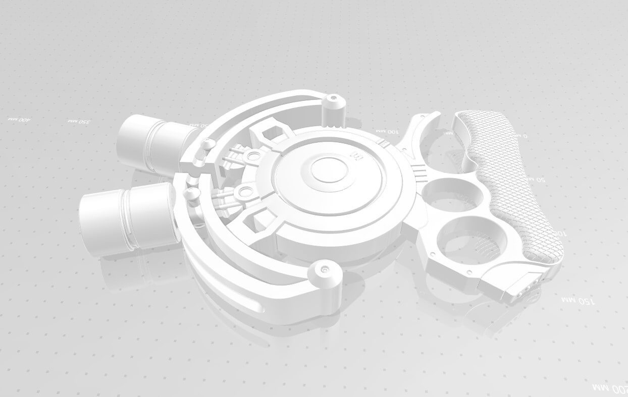 Line Launcher from Arkham City - 3D Model by vetrock