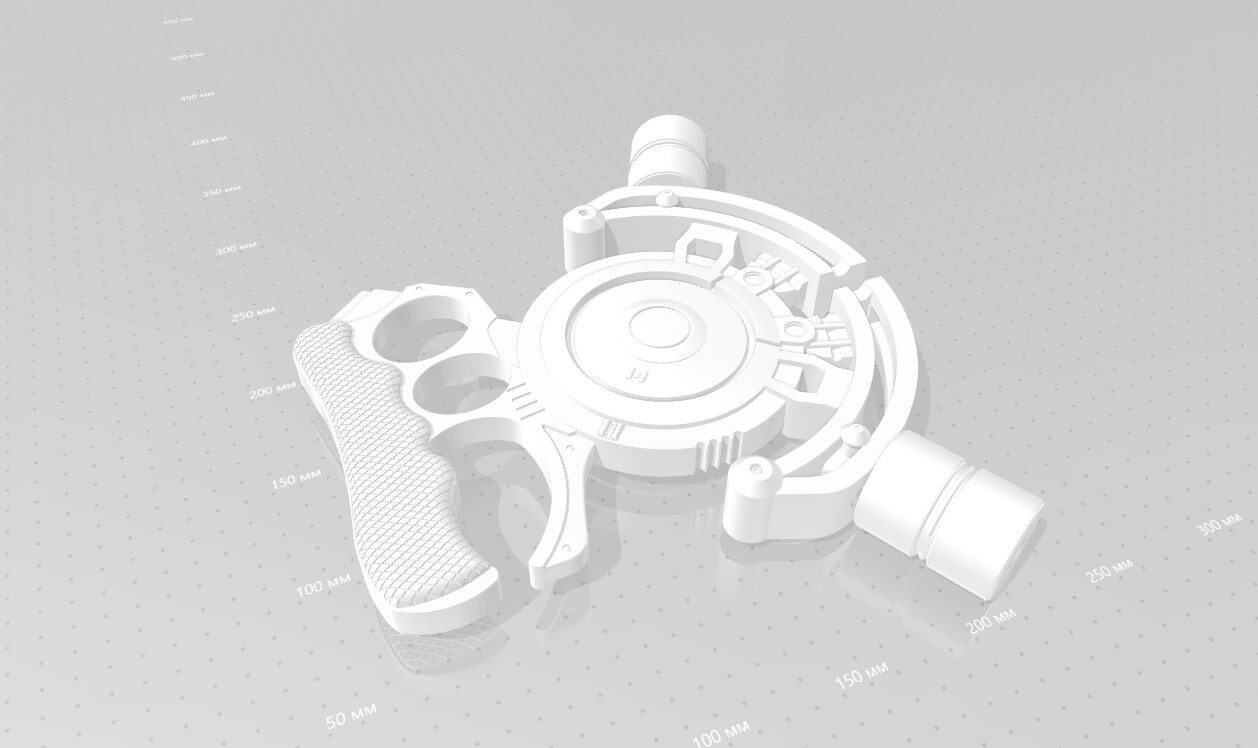 Line Launcher from Arkham City - 3D Model by vetrock