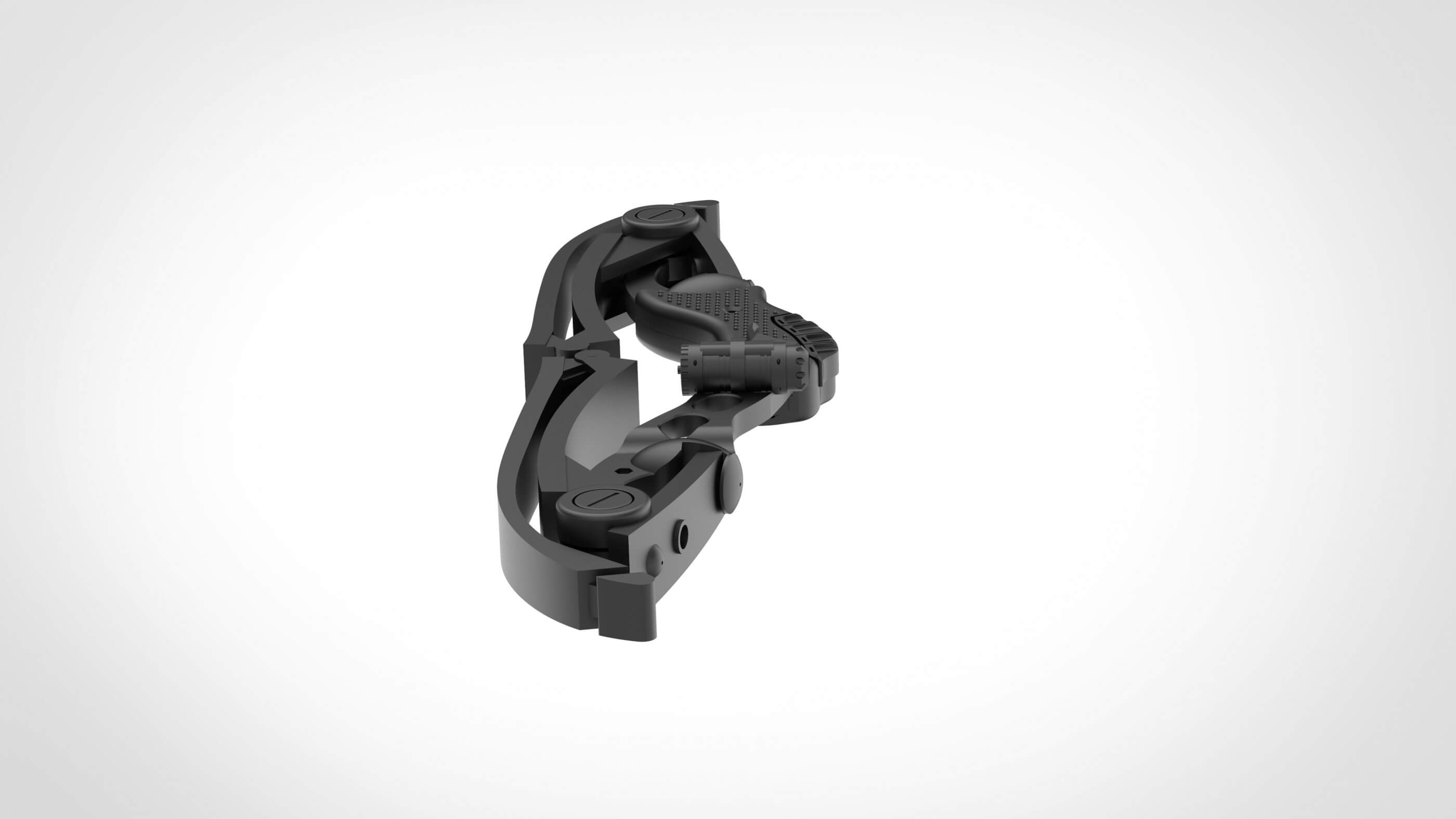 Collapsible Hawkeye Bow from Avengers 2012 - 3D Model by vetrock