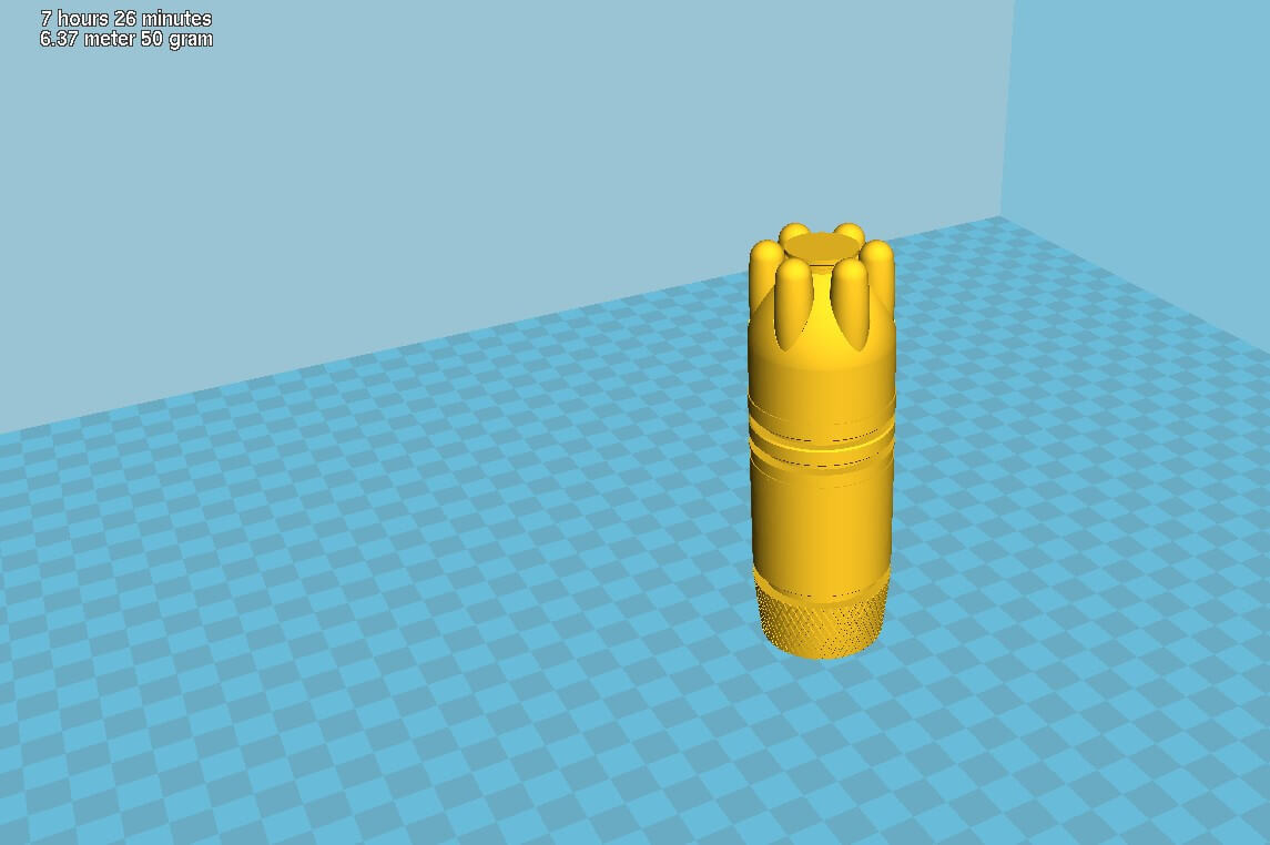 Glue Grenade From Batman Arkham Origins - 3D Model by vetrock