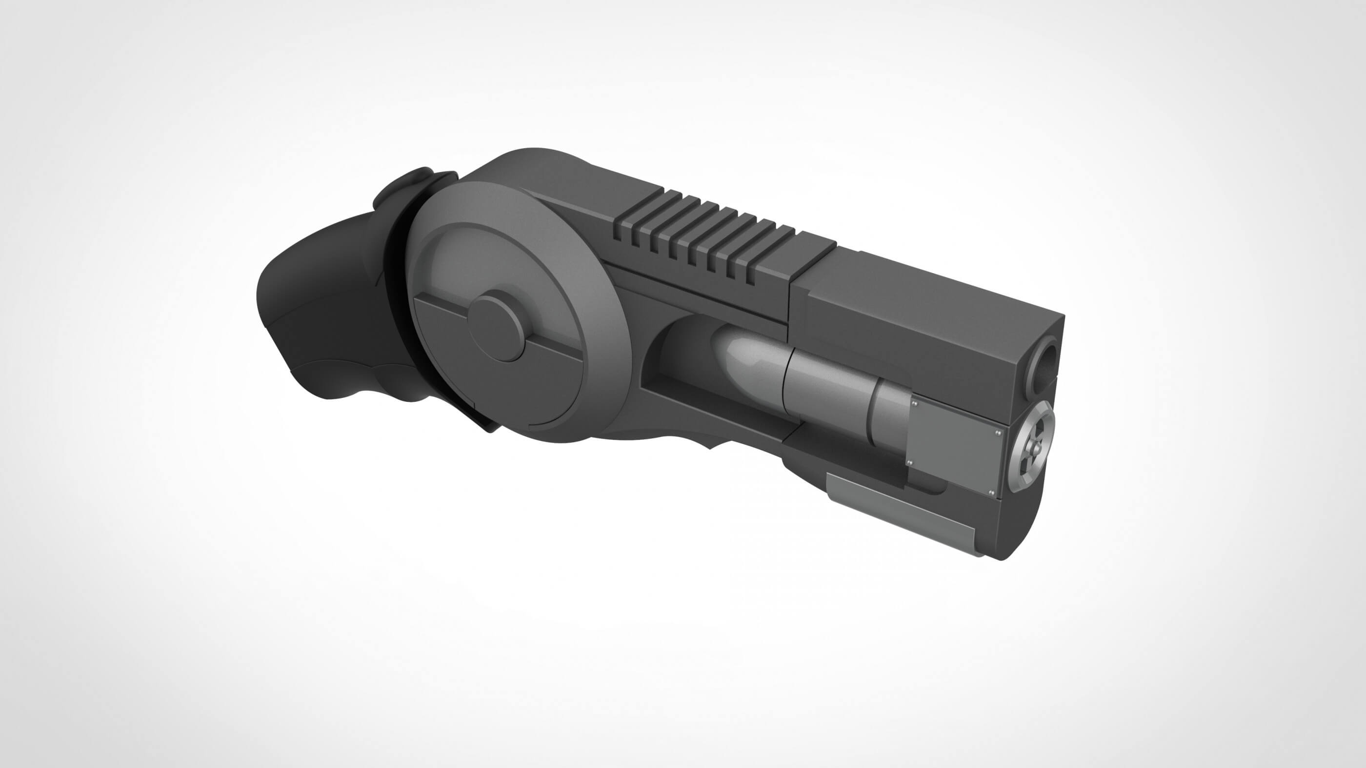 Grapnel Gun from Arkham City - 3D Model by vetrock