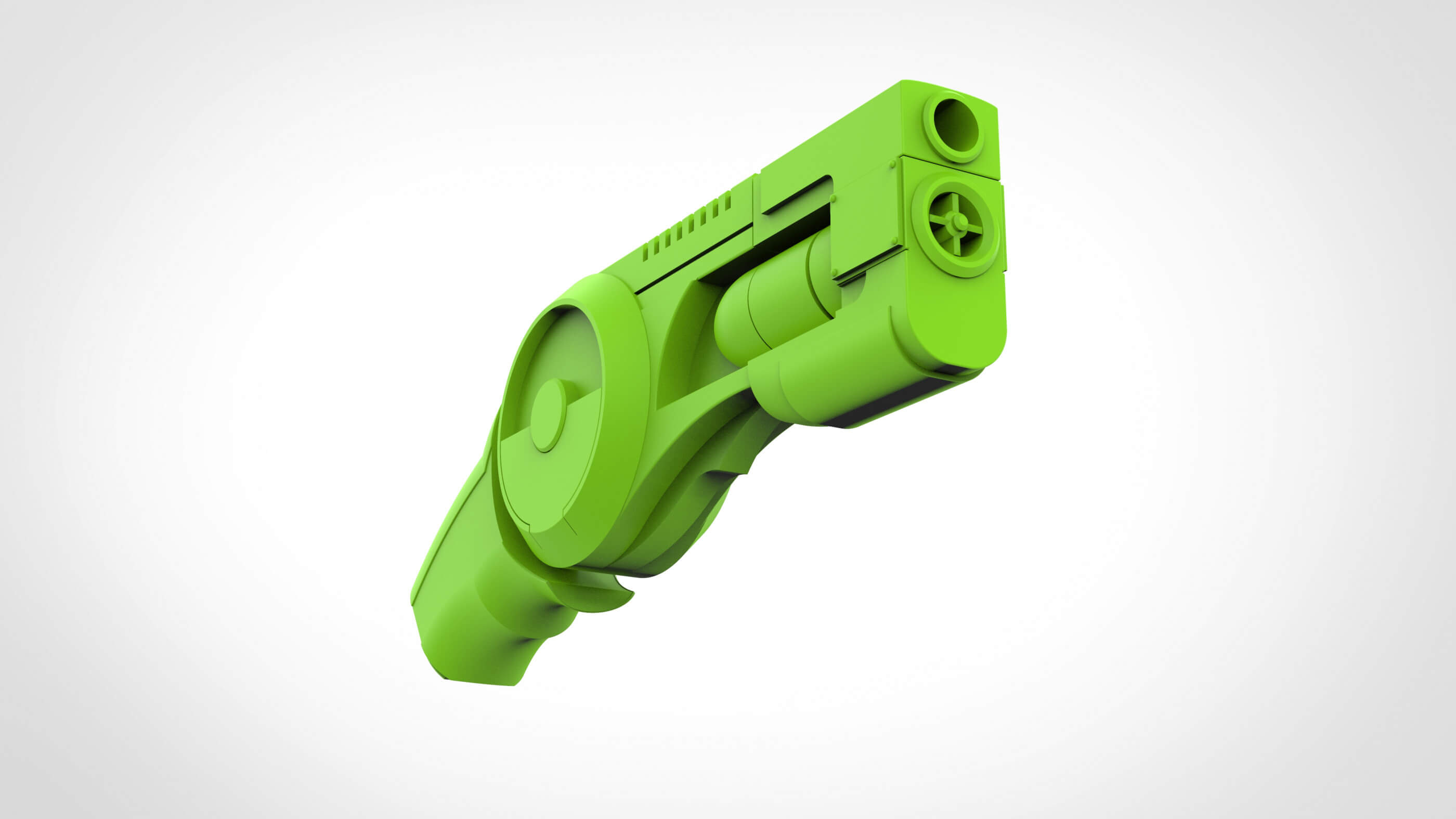 Grapnel Gun from Arkham City - 3D Model by vetrock