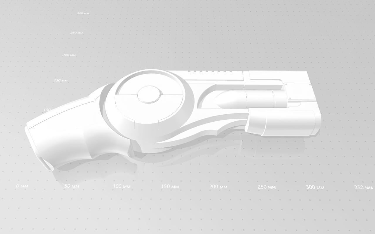 Grapnel Gun from Arkham City - 3D Model by vetrock