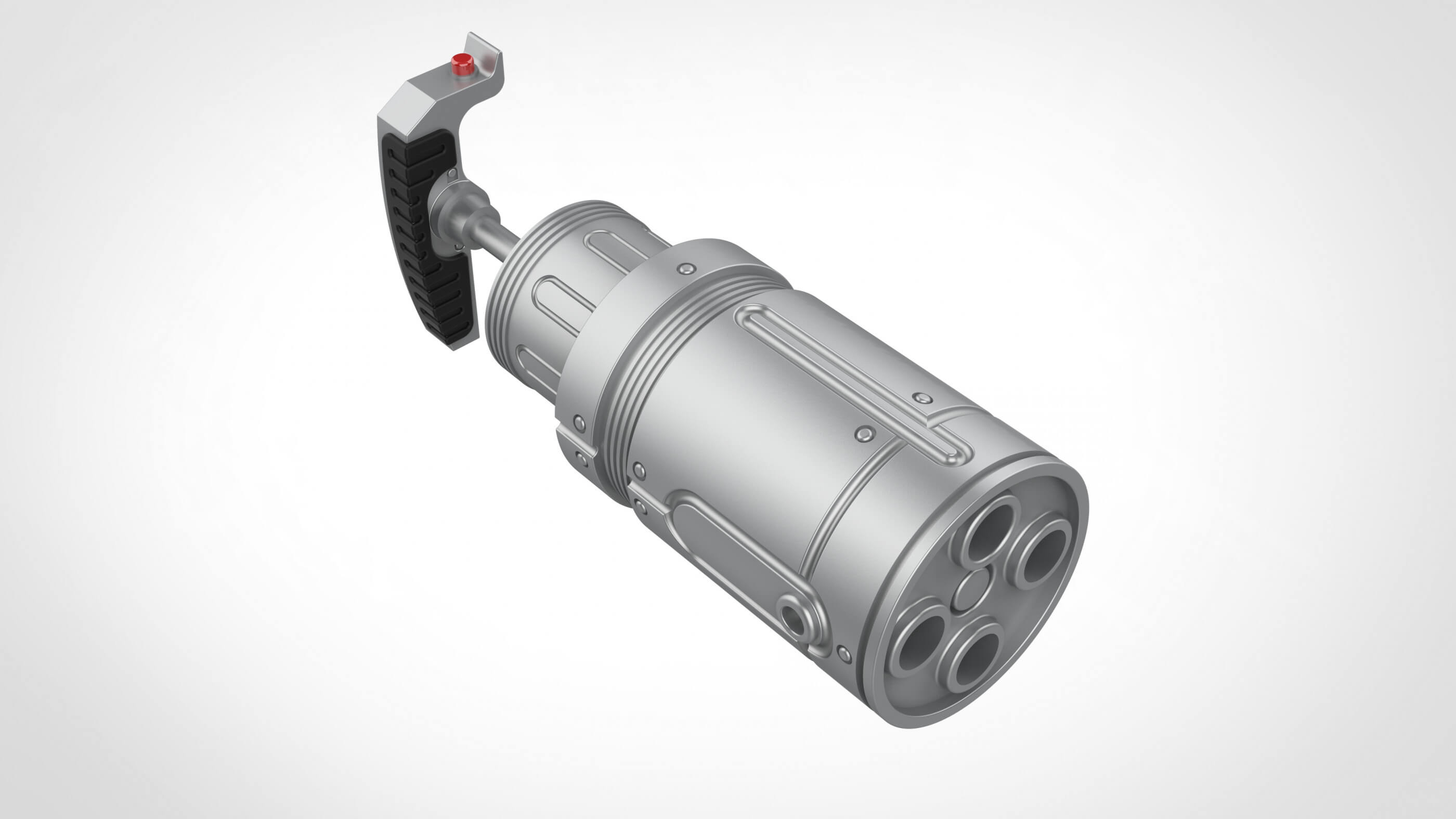 Grapple Gun From Batman - 3D Model by vetrock