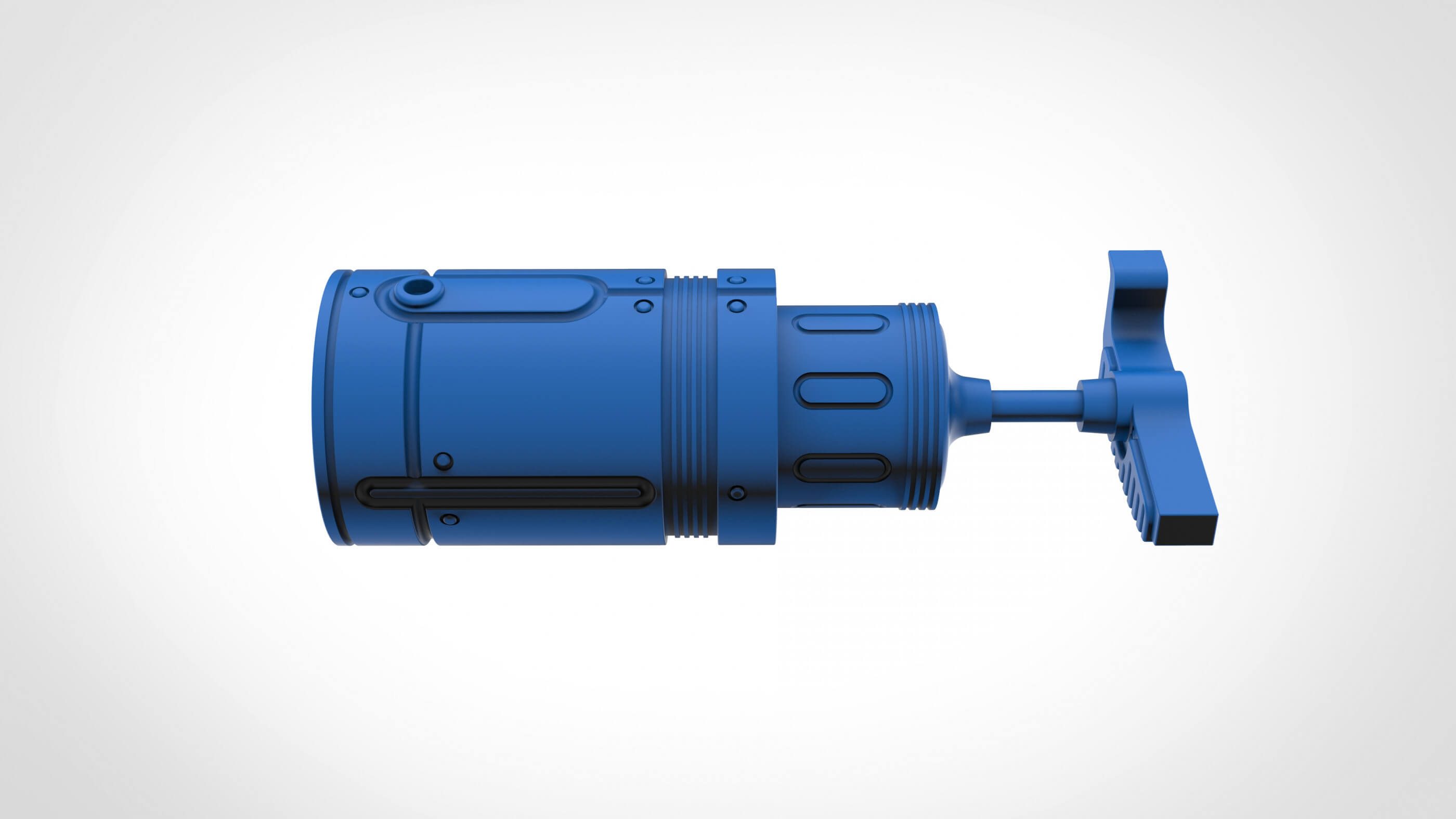 Grapple Gun From Batman - 3D Model by vetrock