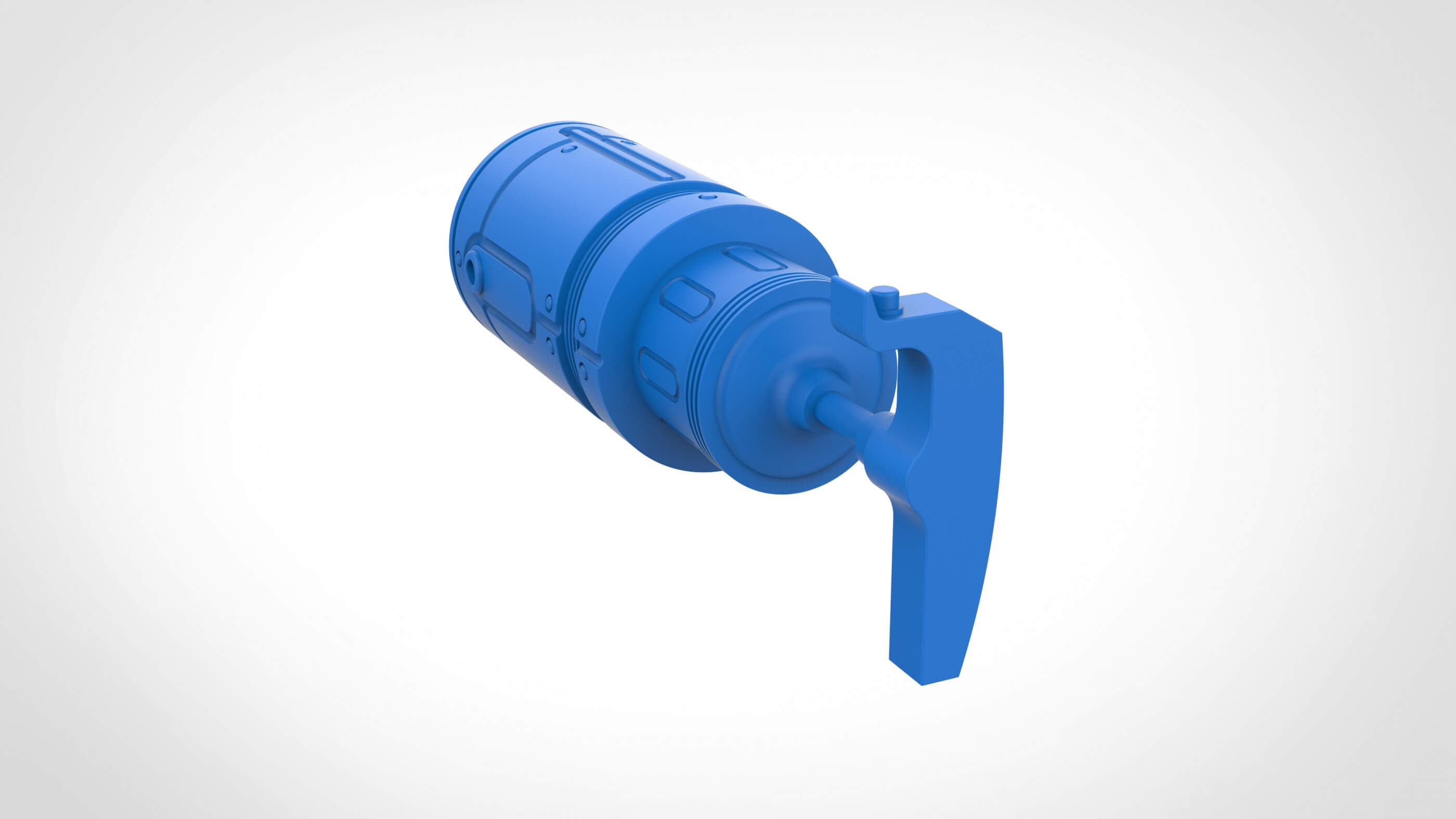 Grapple Gun From Batman - 3D Model by vetrock