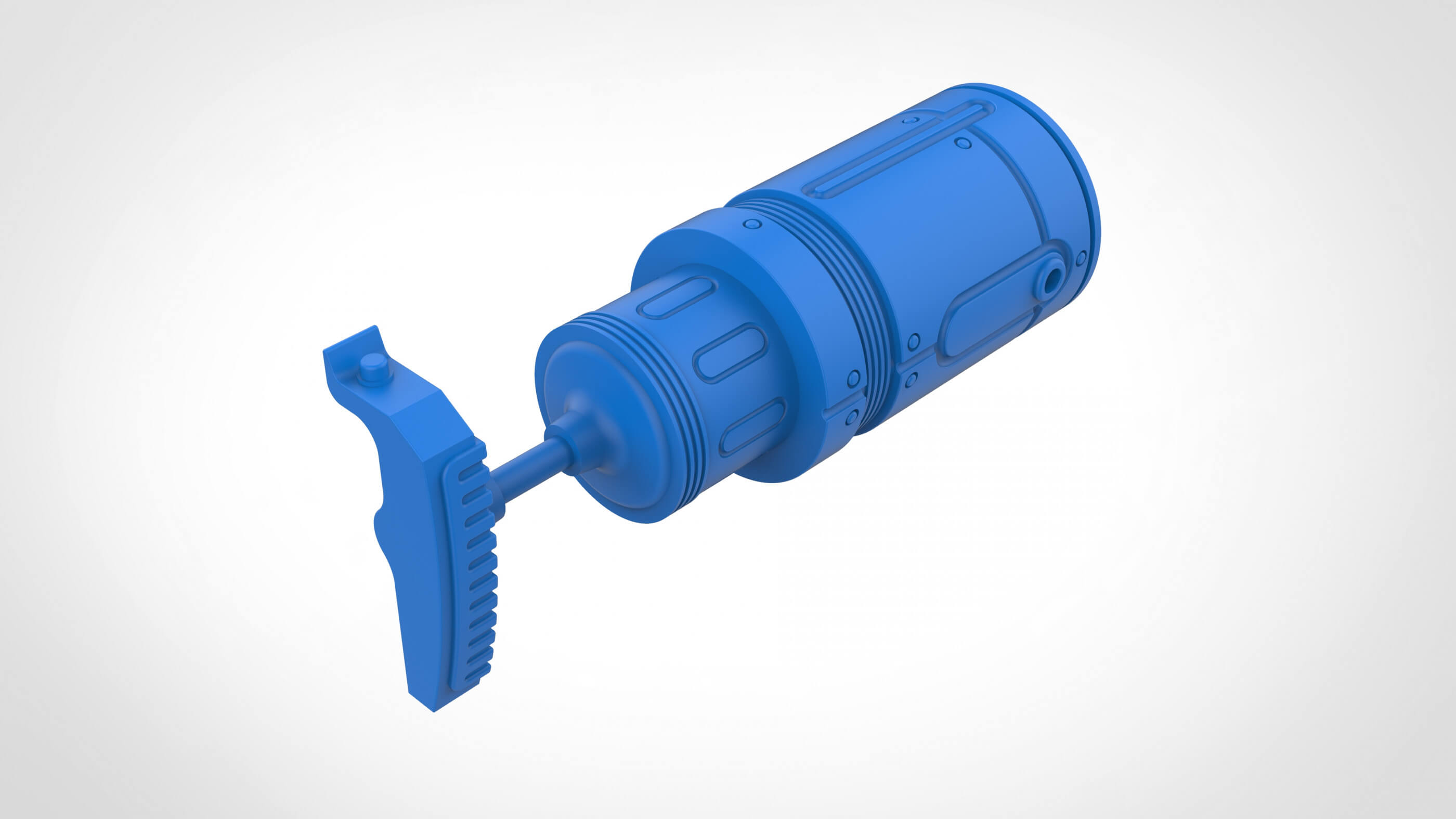 Grapple Gun From Batman - 3D Model by vetrock