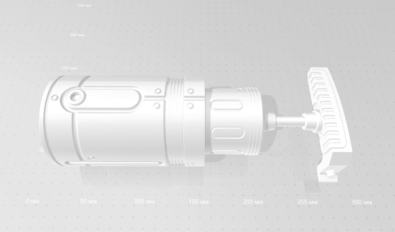 Grapple Gun From Batman - 3D Model by vetrock