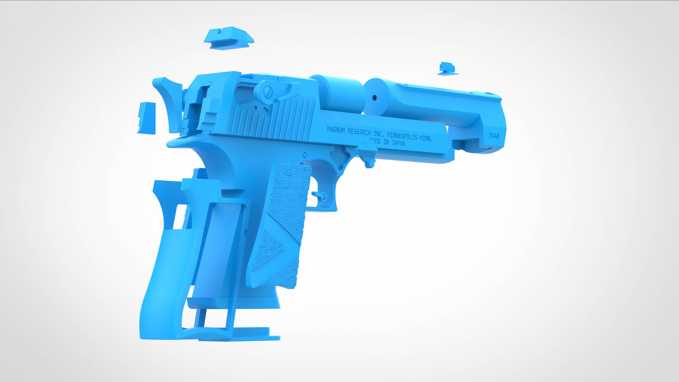 Lightning Hawk From The Game Resident Evil 2 2019 3D Print M by vetrock