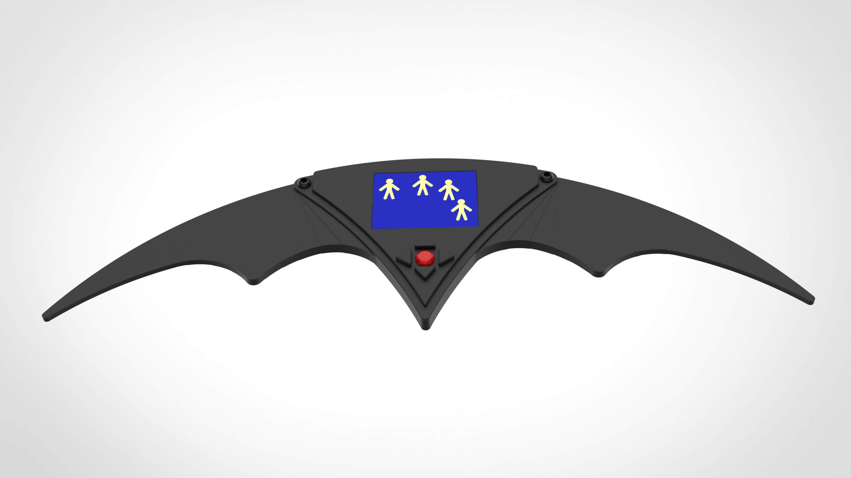 Remote Batarang From Batman Returns 1992 - 3D Model by vetrock