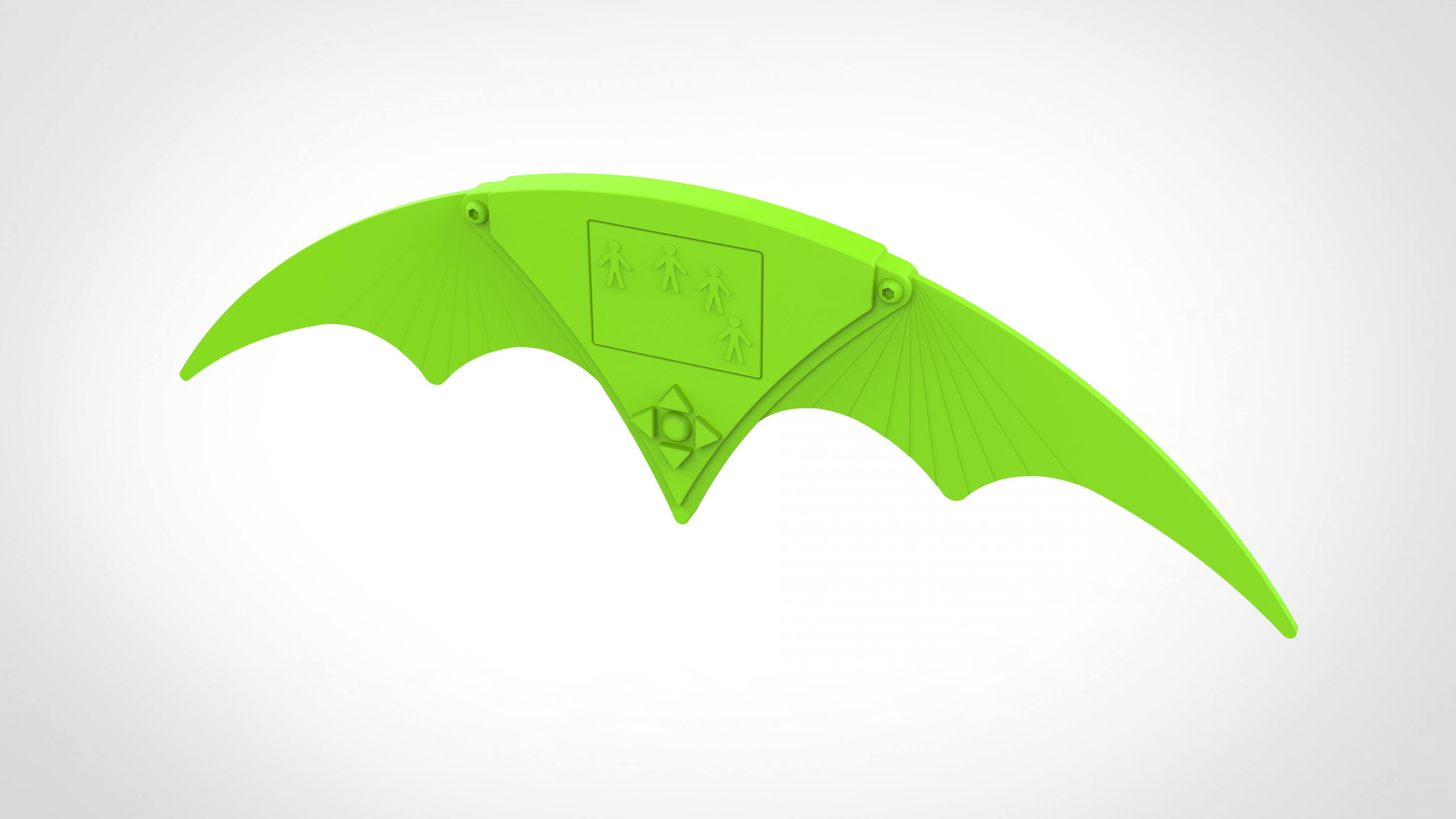 Remote Batarang From Batman Returns 1992 - 3D Model by vetrock