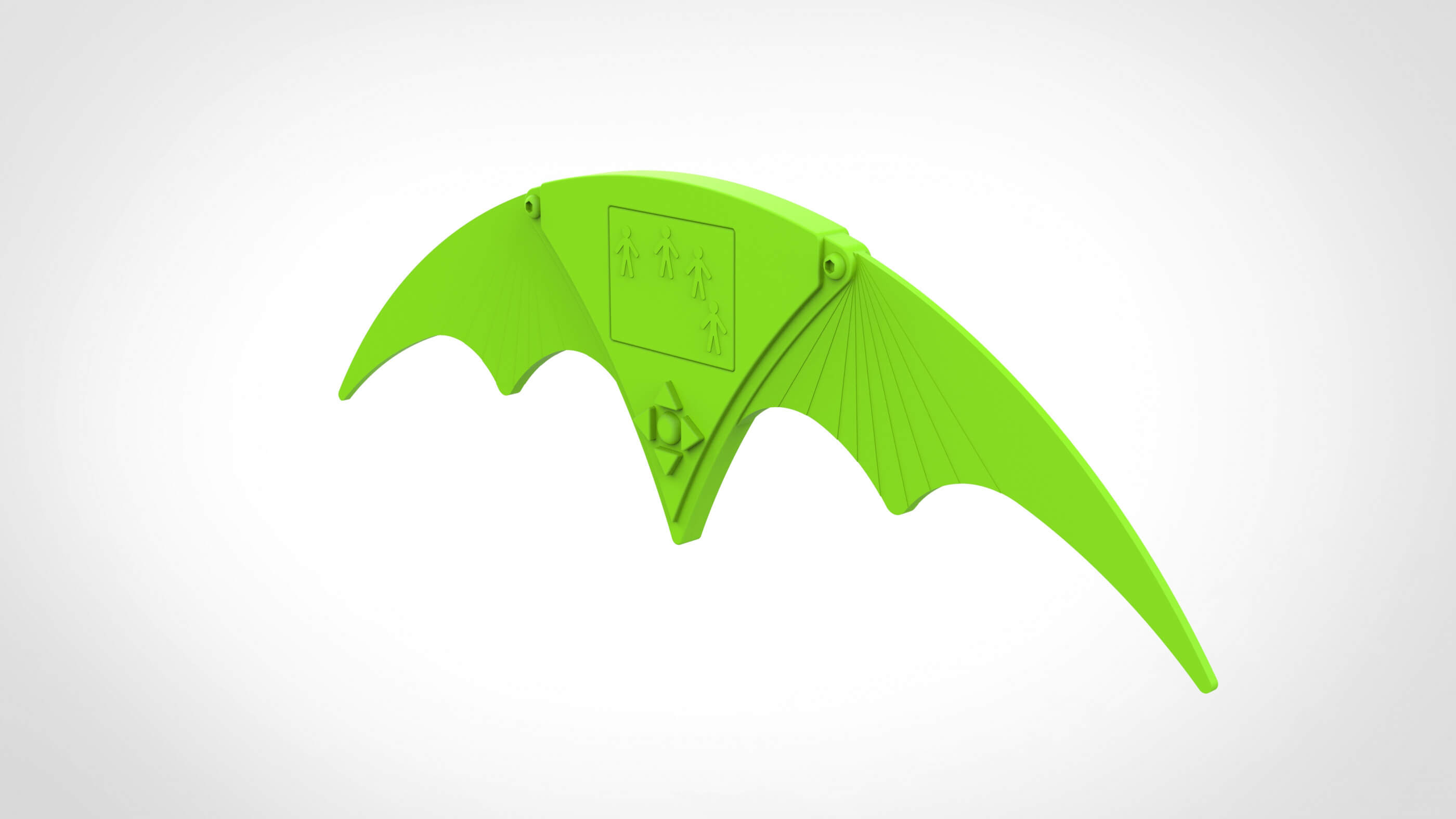 Remote Batarang From Batman Returns 1992 - 3D Model by vetrock