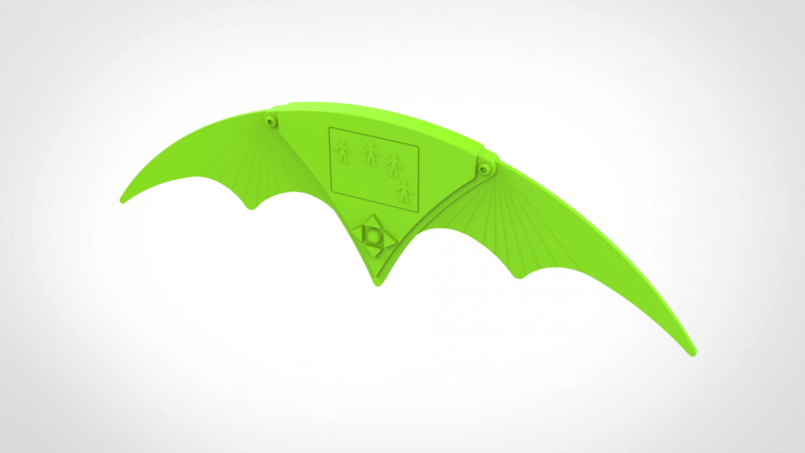Remote Batarang From Batman Returns 1992 - 3D Model by vetrock