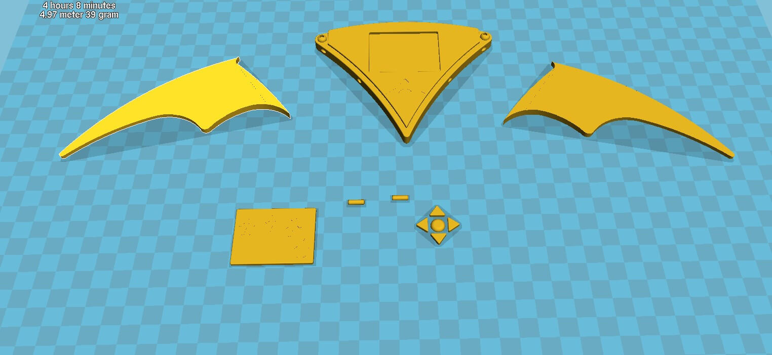 Remote Batarang From Batman Returns 1992 - 3D Model by vetrock