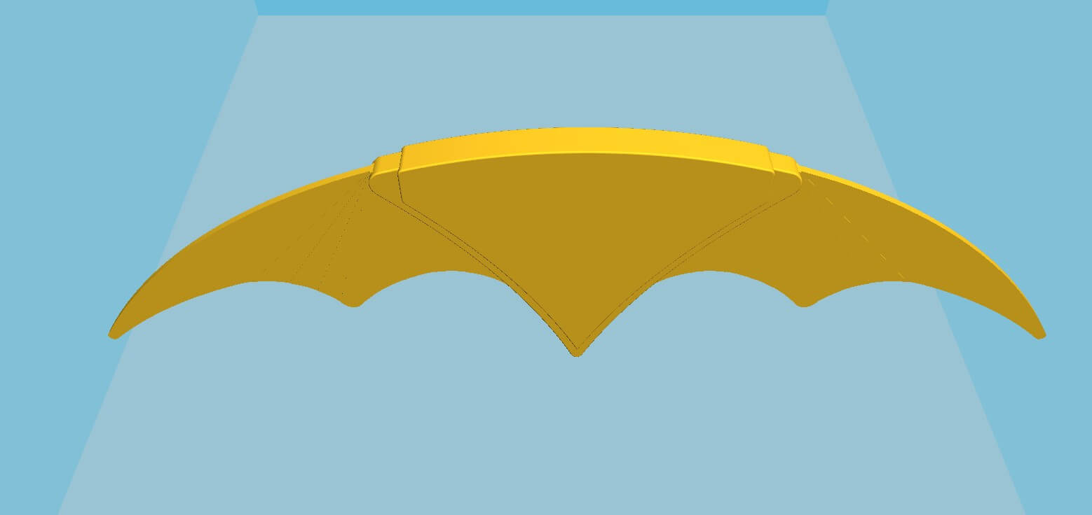 Remote Batarang From Batman Returns 1992 - 3D Model by vetrock