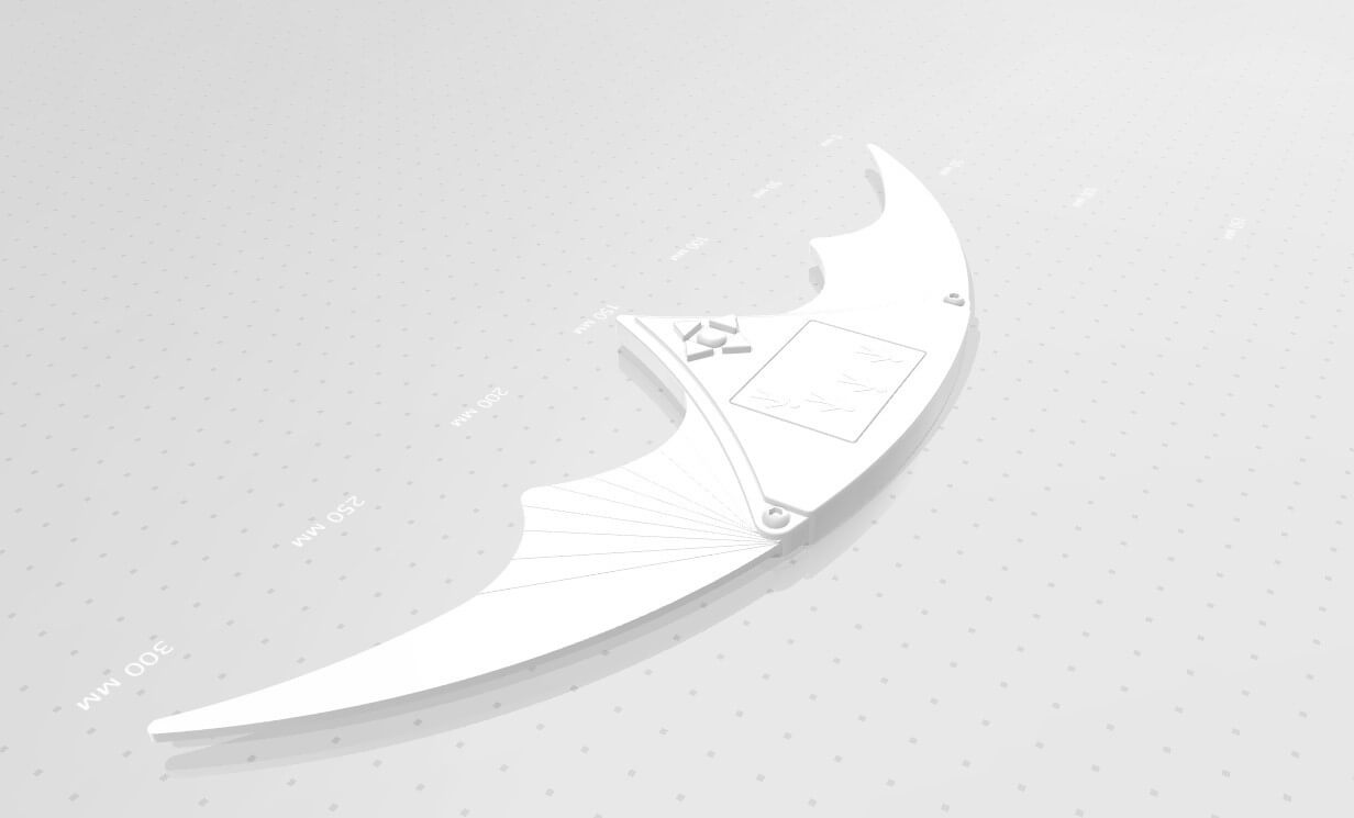 Remote Batarang From Batman Returns 1992 - 3D Model by vetrock