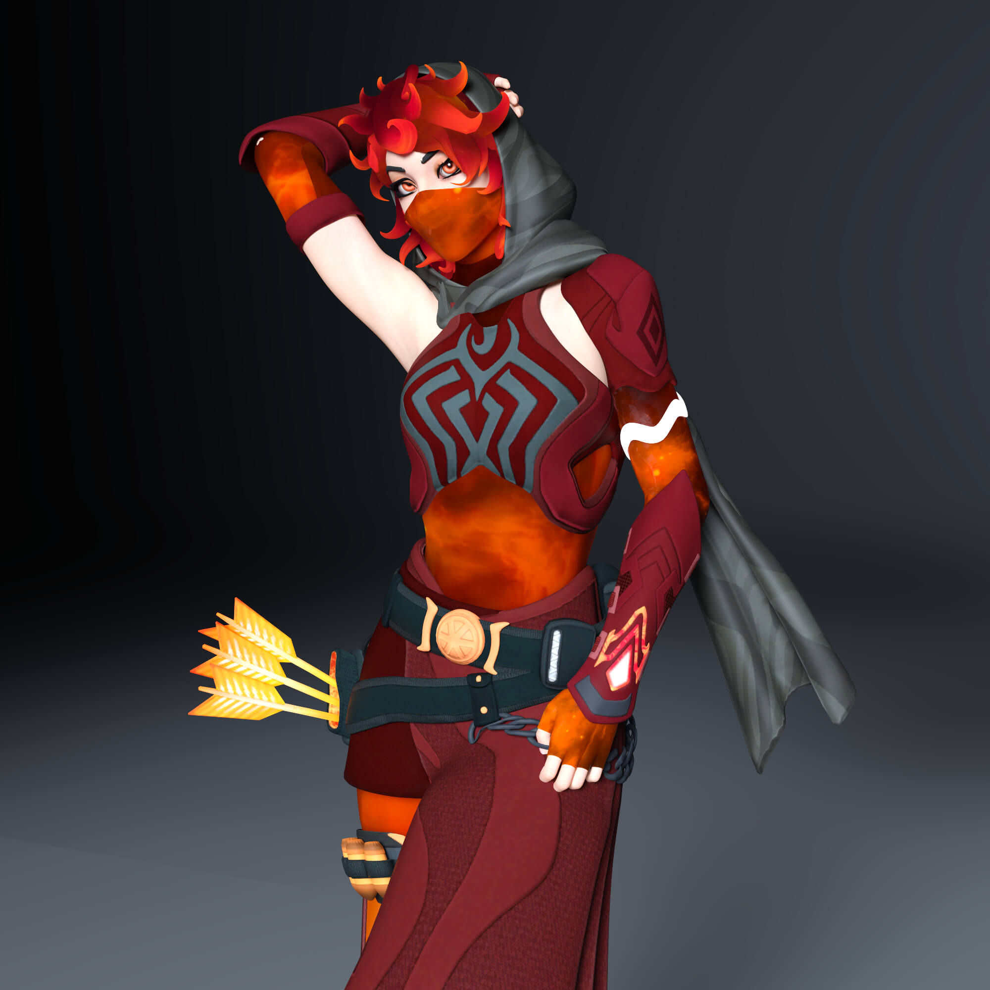 Fortnite Artemis for Genesis 8 Female - Daz Content by VFoxGames