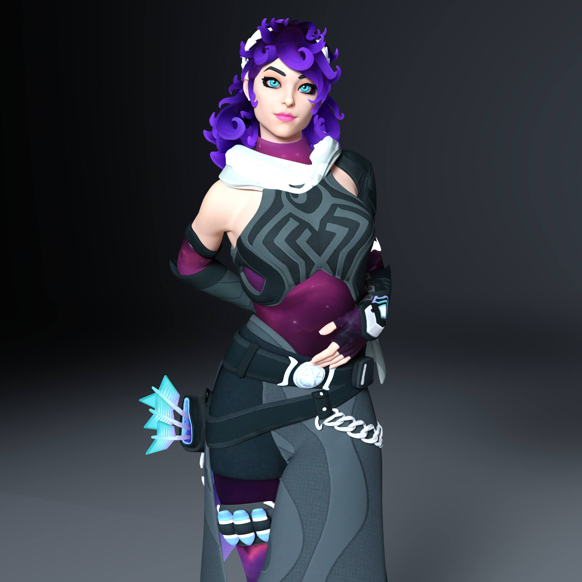 Fortnite Artemis for Genesis 9 - Daz Content by VFoxGames