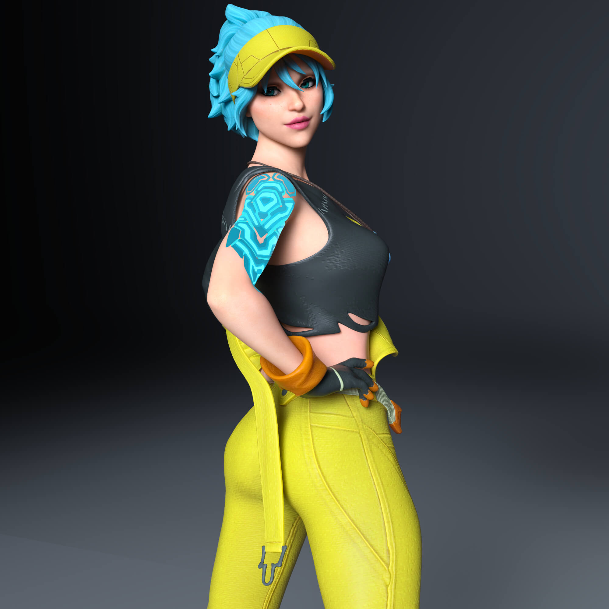 Fortnite Comet for Genesis 8 Female - Daz Content by VFoxGames