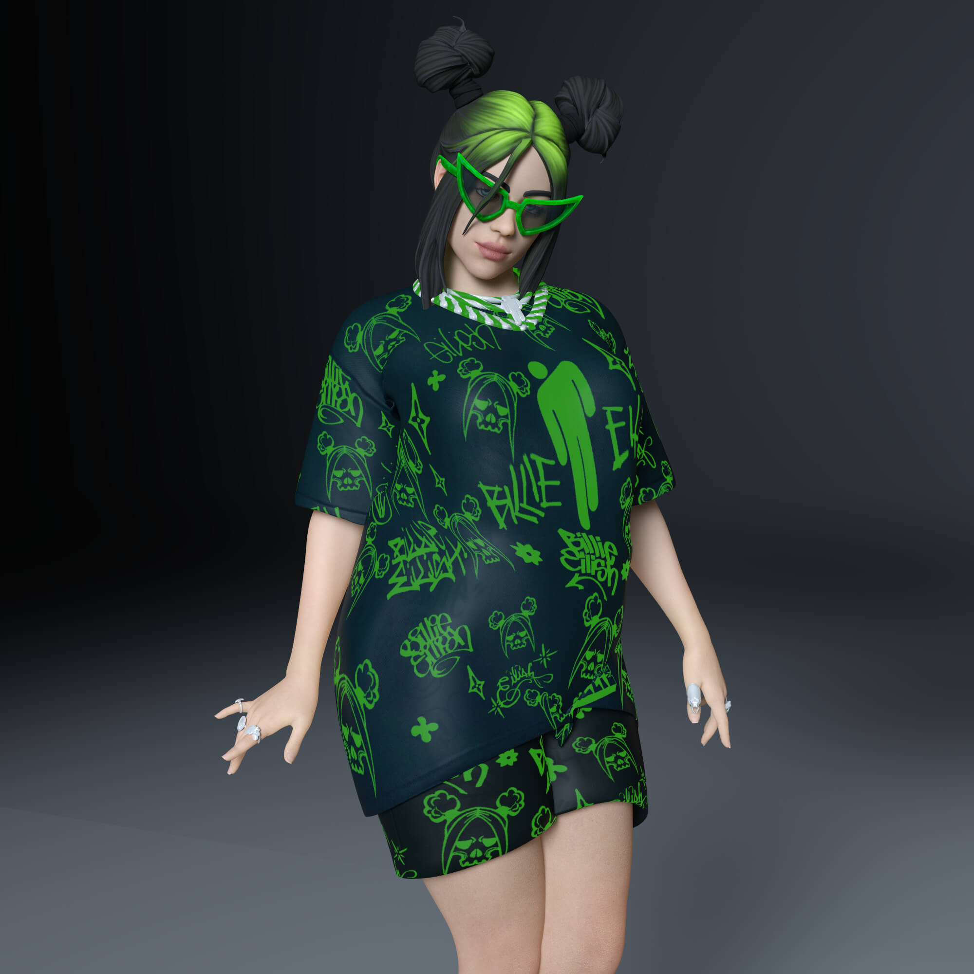 Fortnite Girls Vol 5 Bundle for Genesis 8 Female - Daz Content by VFoxGames