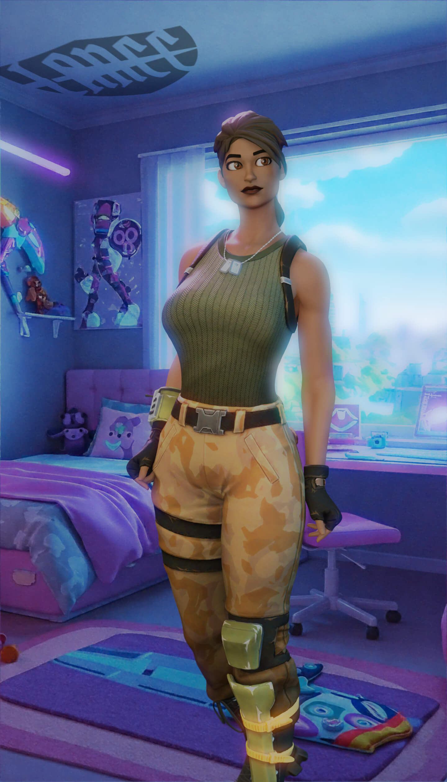 Fortnite Ramirez for Genesis 8 Female - Daz Content by VFoxGames