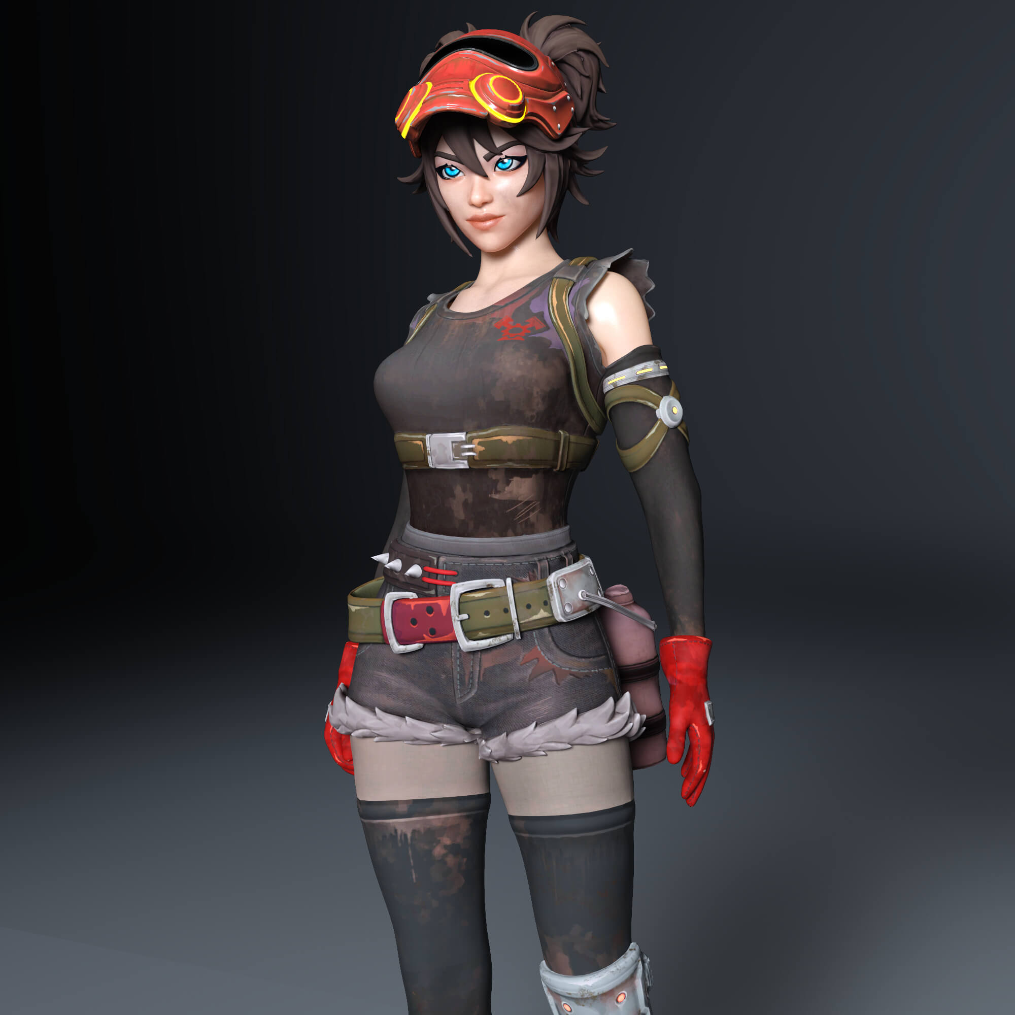 Fortnite The Machinist for Genesis 8 Female - Daz Content by VFoxGames