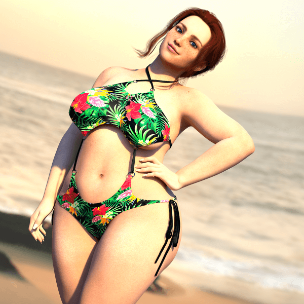 Lynn for Daz Studio 3D Render, Digital Art by VFoxGames