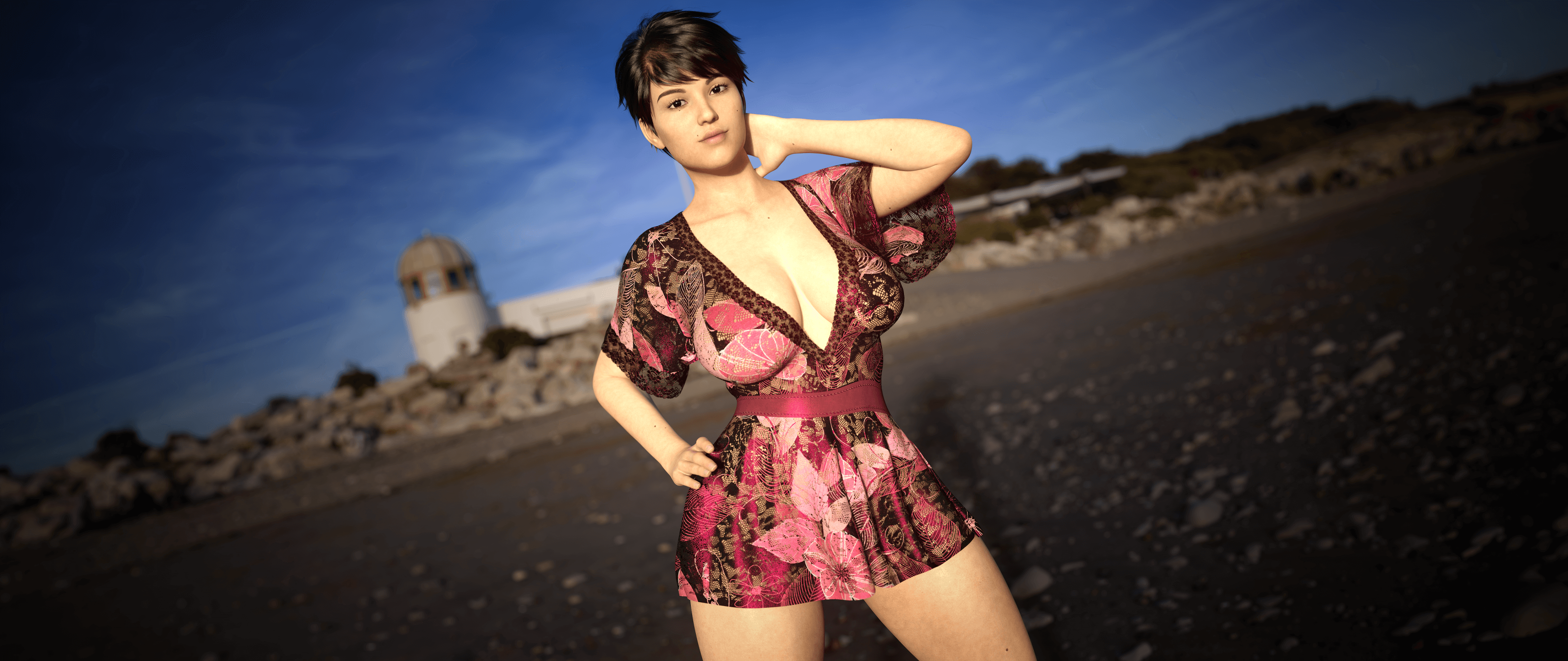 Lucy for Daz Studio 3D Render, Digital Art by VFoxGames