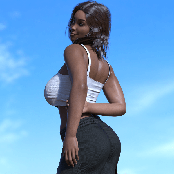 Lucy Beach by VFoxGames | RenderHub Wallpapers