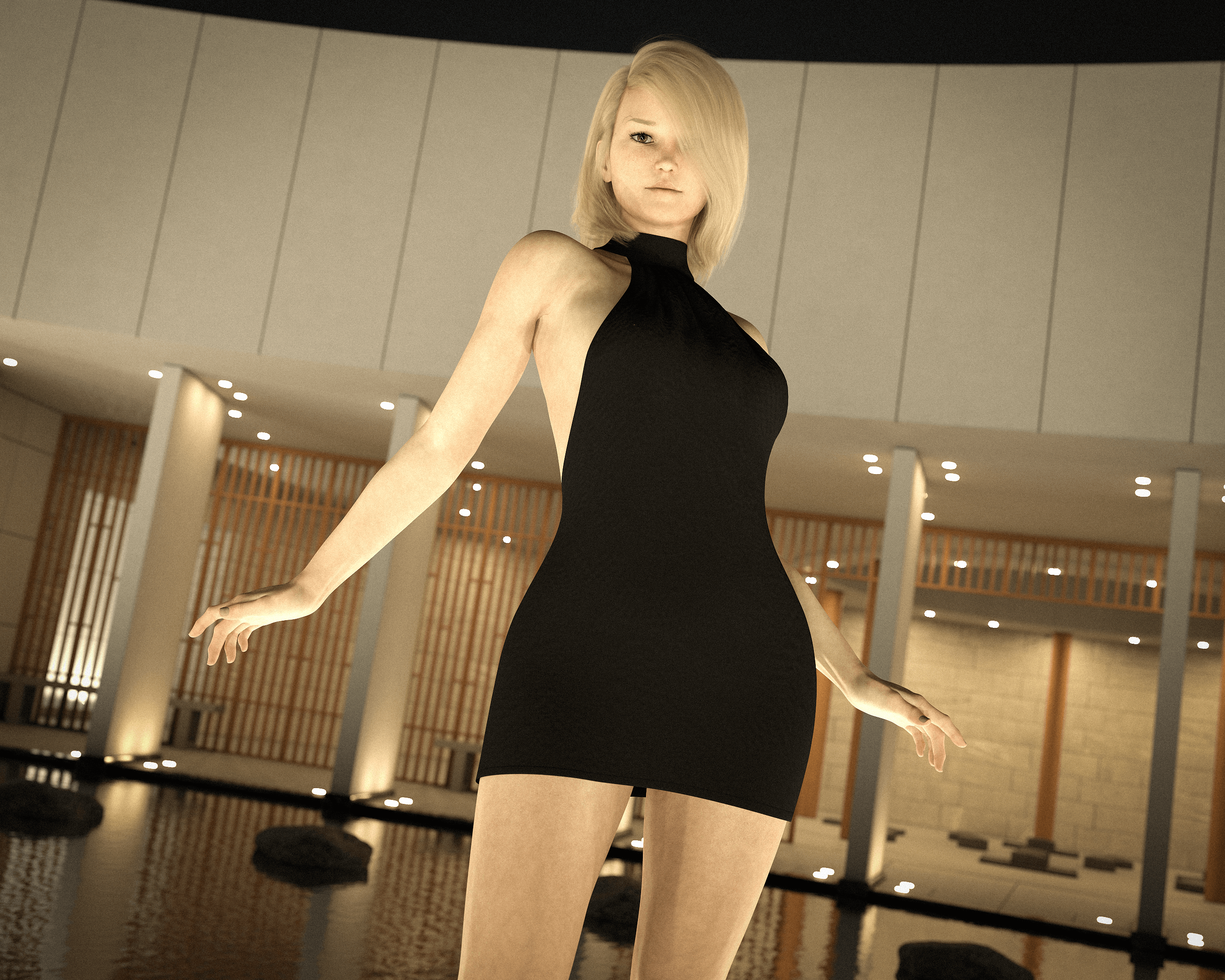 Mavis Fashion Daz Studio 3D Render, Digital Art by VFoxGames