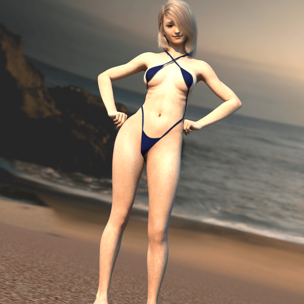 Mavis Photo Daz Studio 3D Render, Digital Art by VFoxGames