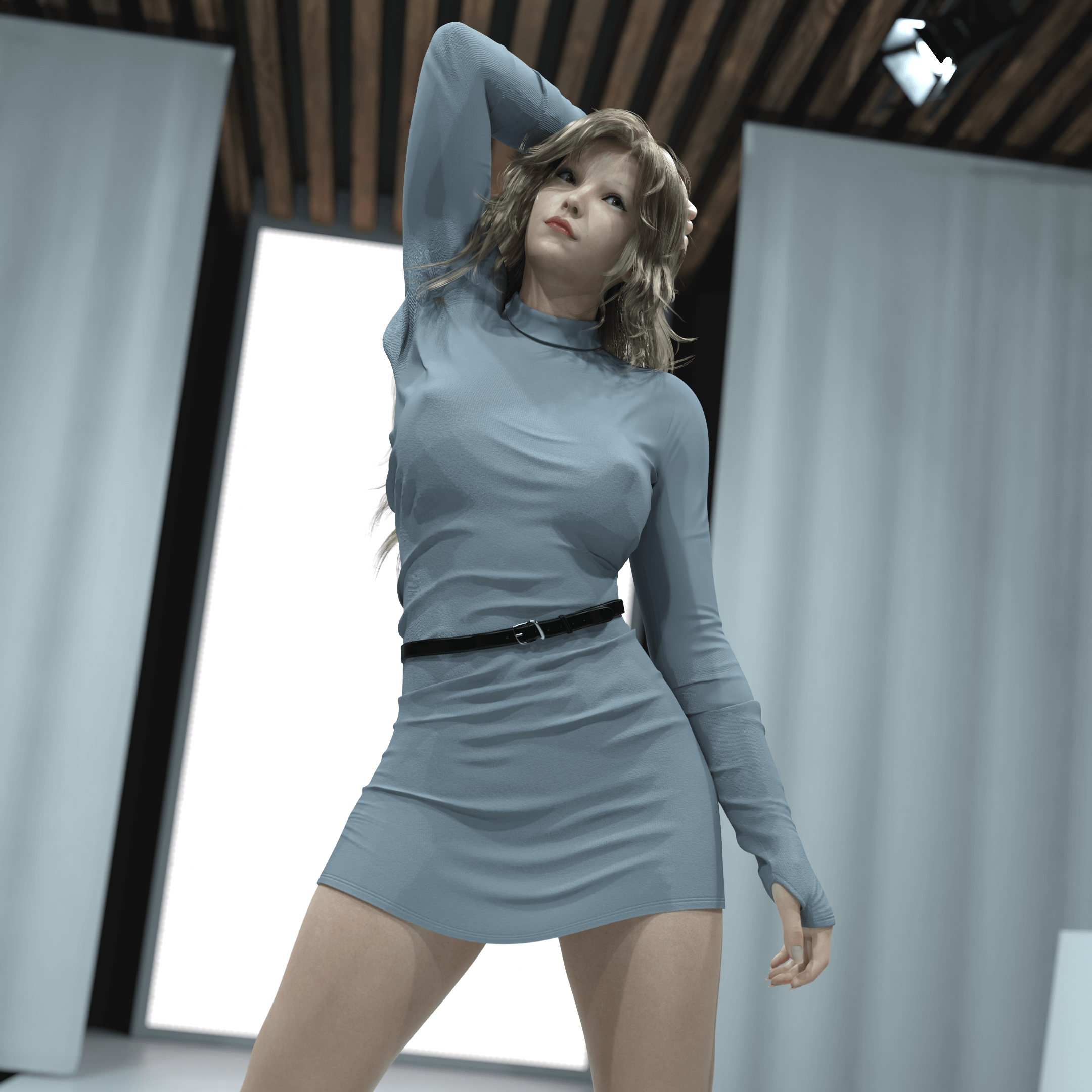 Zoey Photo Daz Studio 3D Render, Digital Art by VFoxGames
