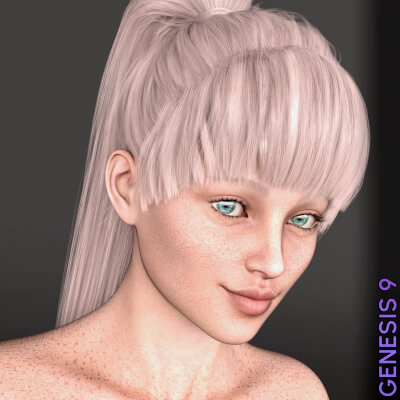 VFox Ivy for Genesis 9 - Free Daz Content by VFoxGames