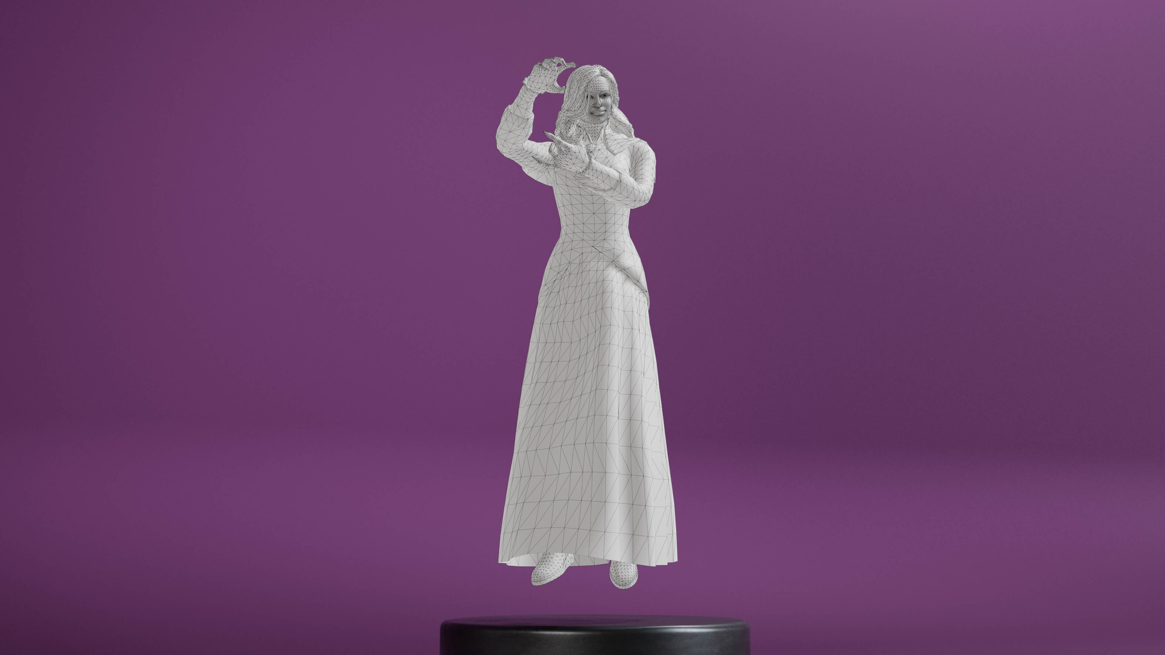 Agatha Harkness - 3D Model by VFXMatrix
