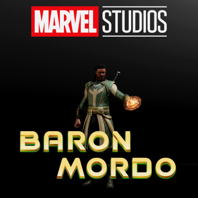 Baron Karl Mordo - 3D Model by VFXMatrix