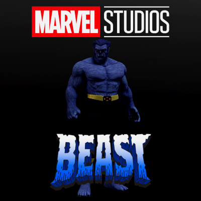 Beast - Hank Mccoy 3D Model by VFXMatrix