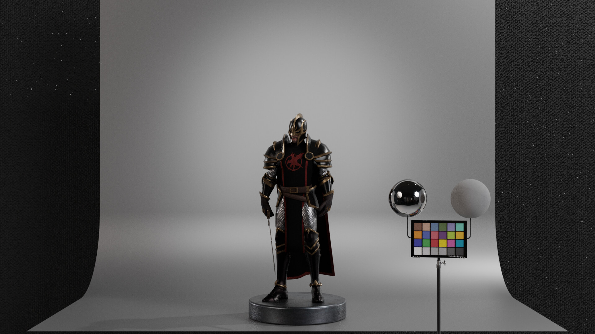 Black Knight - Dane Whitman 3D Model by VFXMatrix