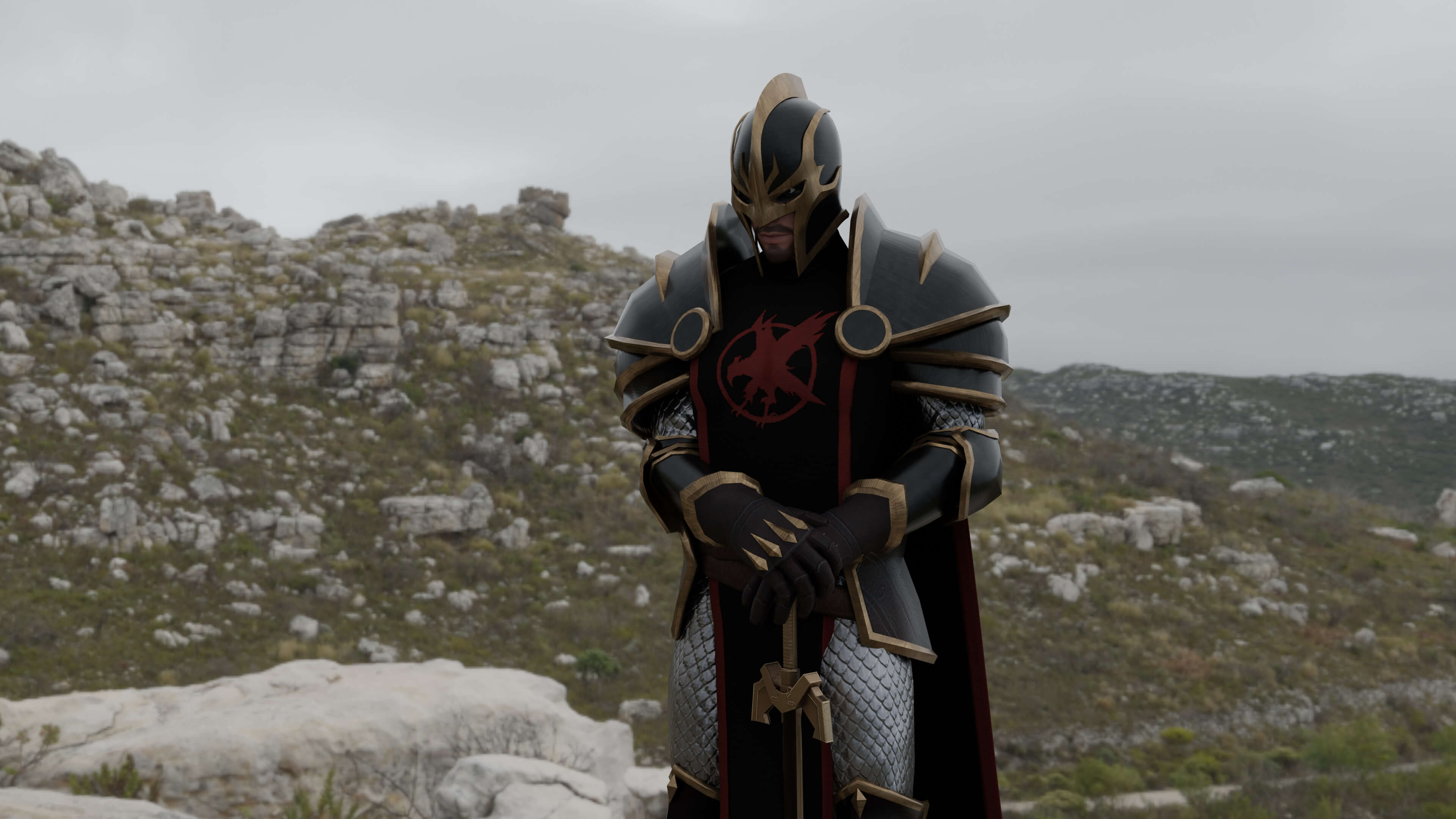 Black Knight - Dane Whitman 3D Model by VFXMatrix