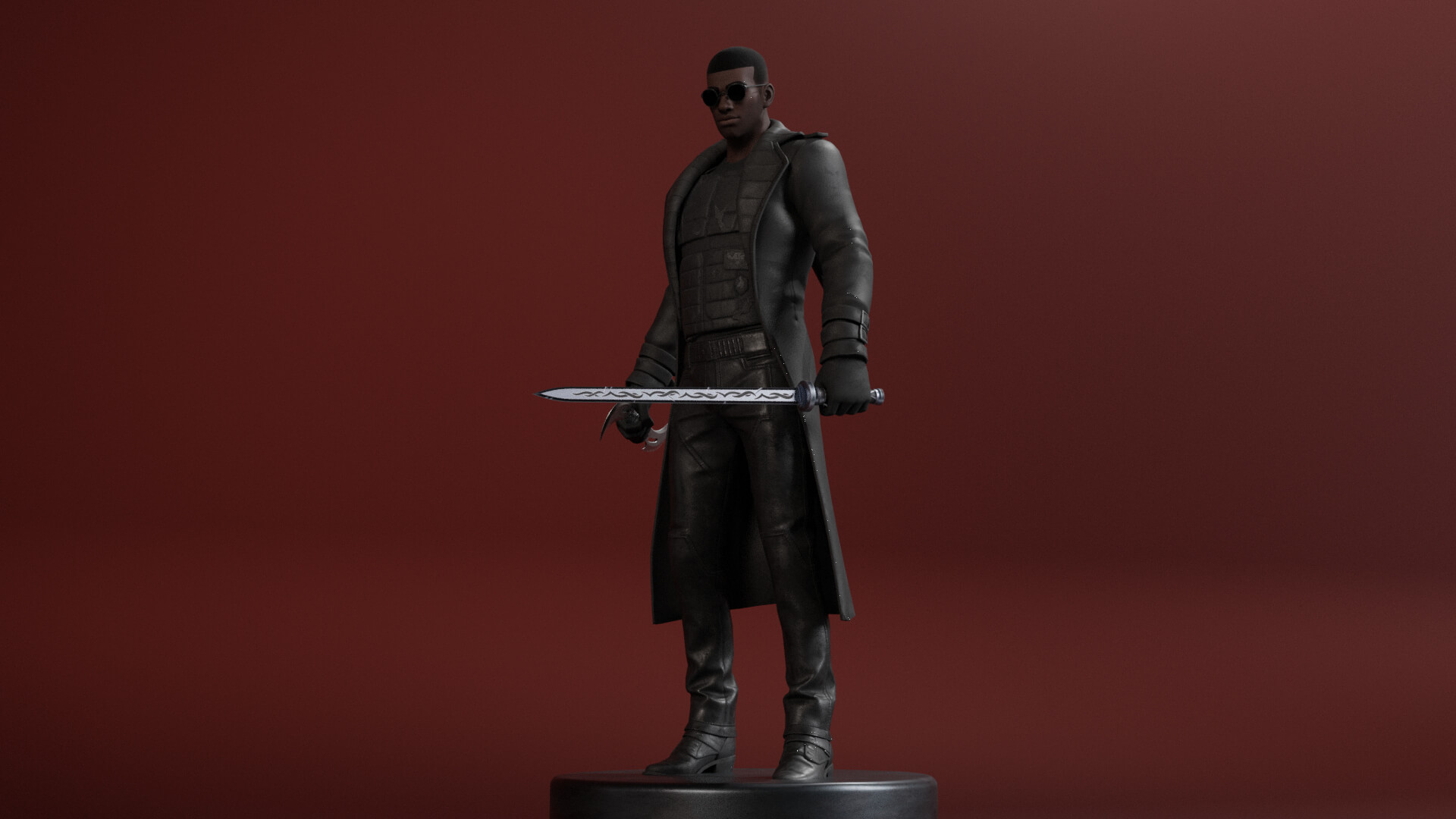 Blade - The Daywalker 3D Model by VFXMatrix