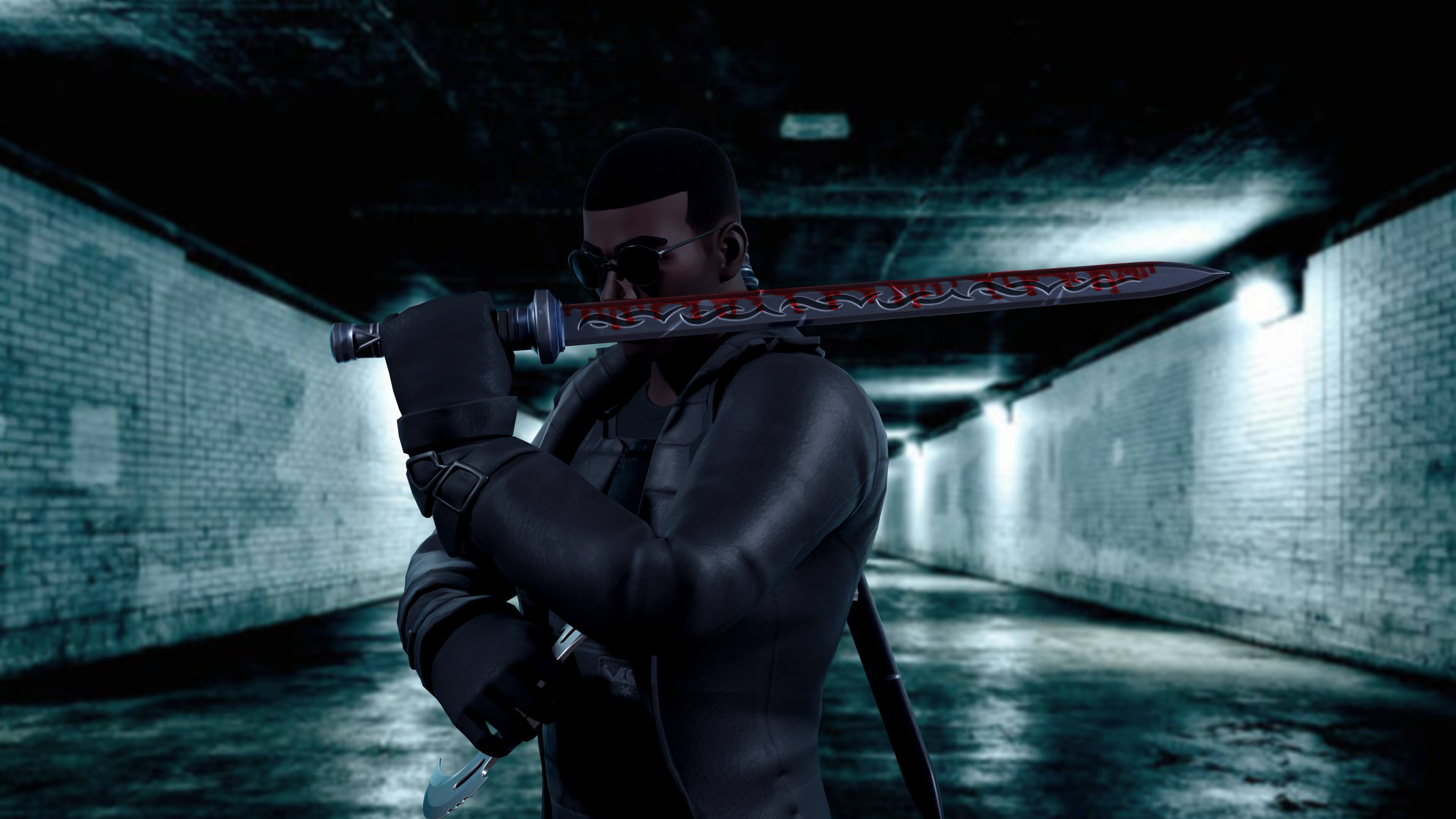 Blade - The Daywalker 3D Model by VFXMatrix