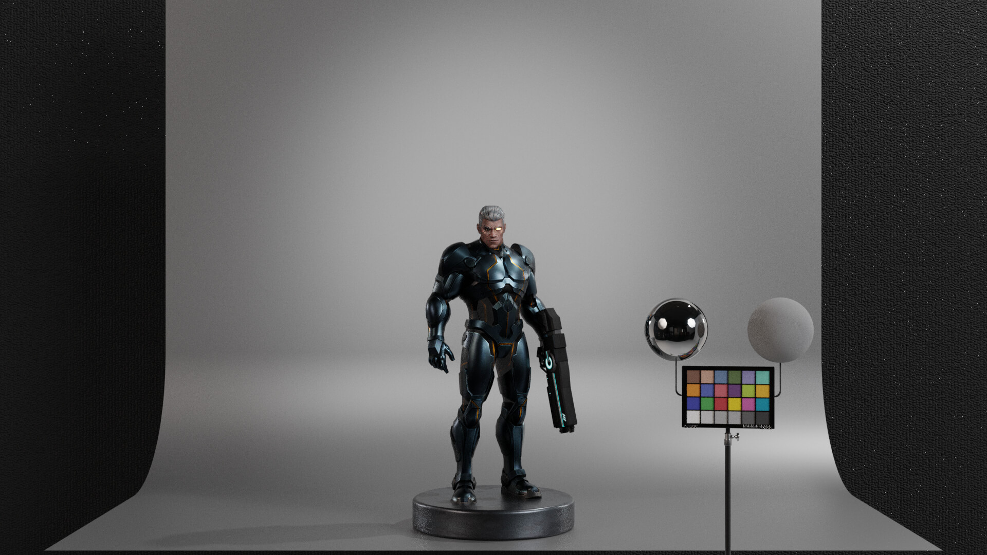 Cable - Nathan Christopher Summers 3D Model by VFXMatrix