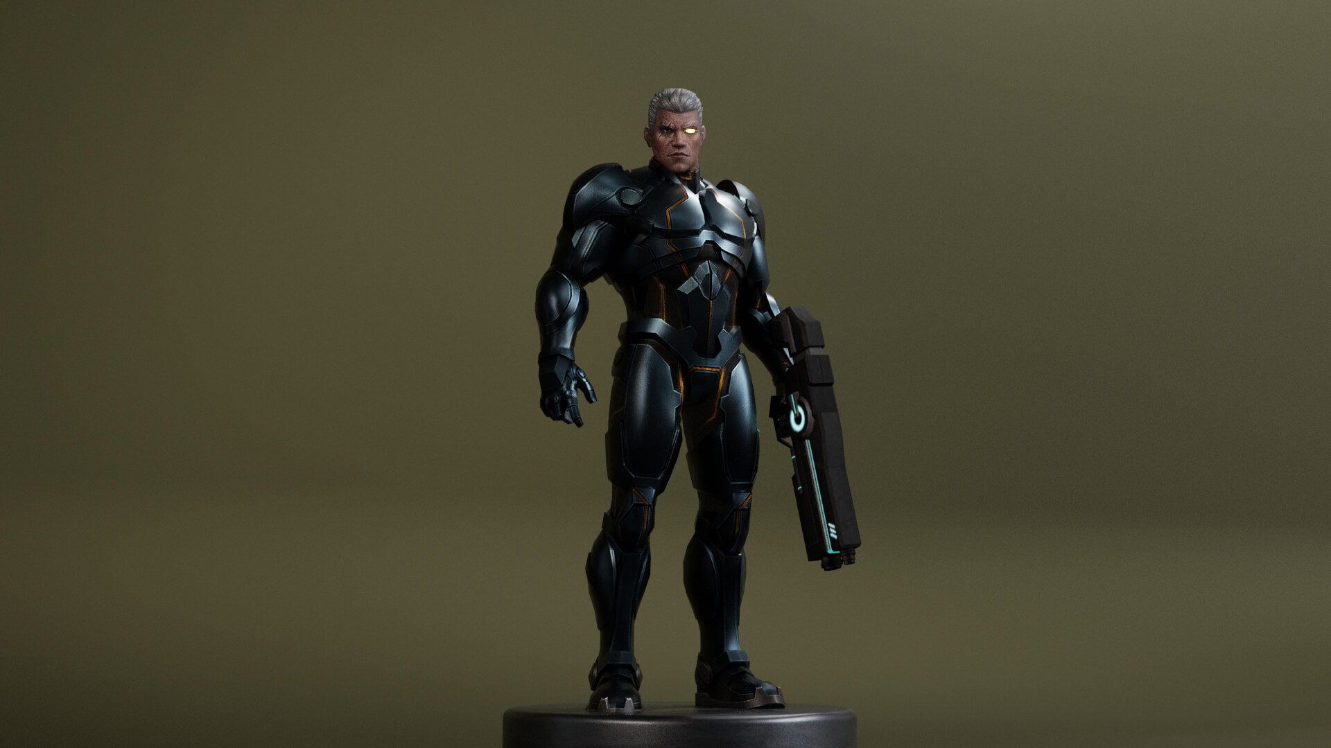 Cable - Nathan Christopher Summers 3D Model by VFXMatrix
