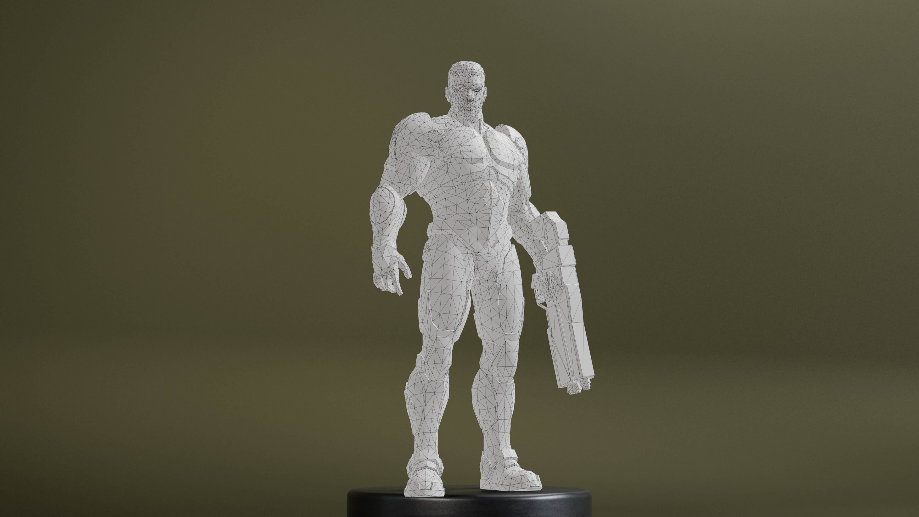 Cable - Nathan Christopher Summers 3D Model by VFXMatrix