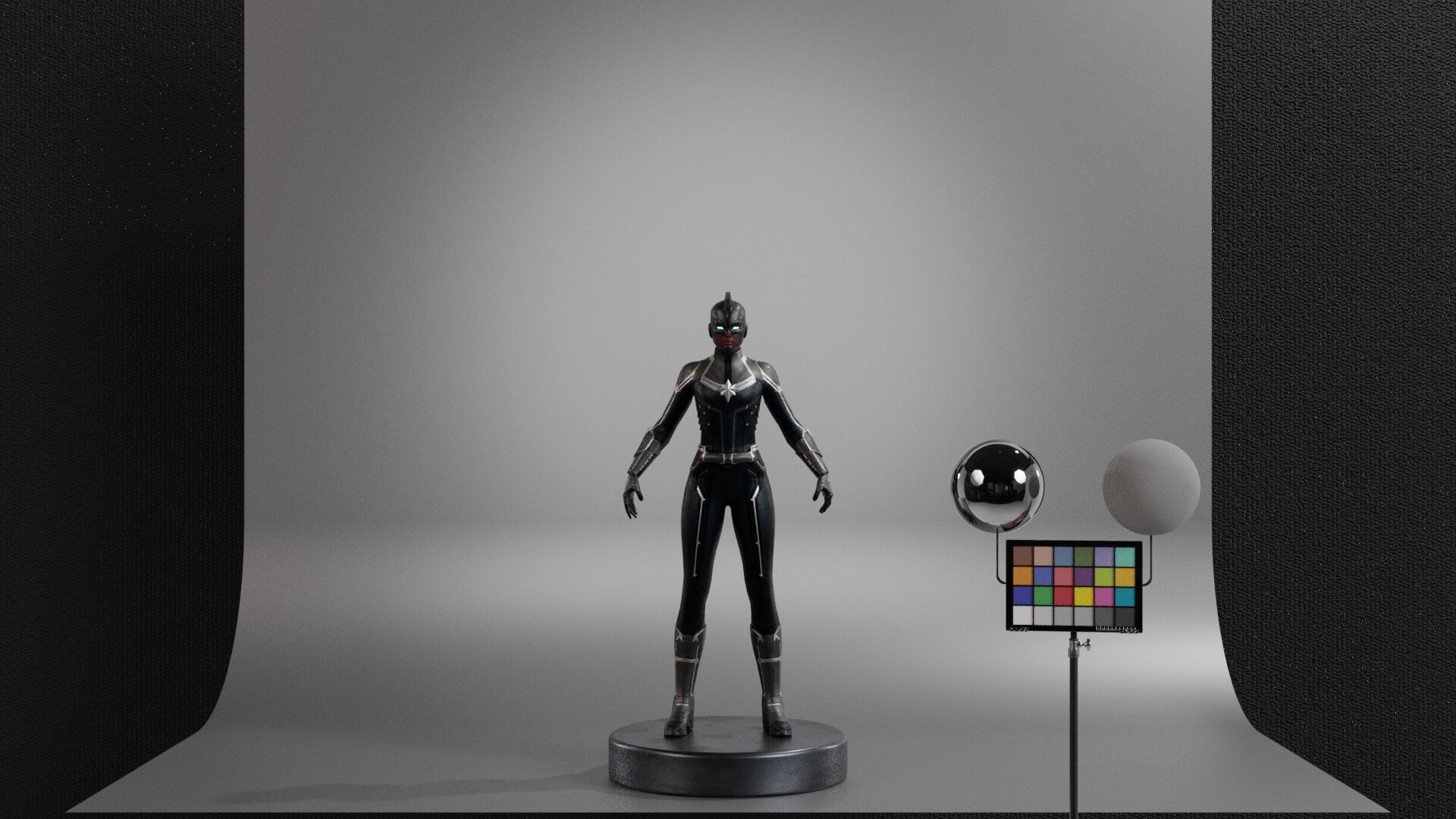 Captain Marvel - Maria Rambeau 3D Model by VFXMatrix